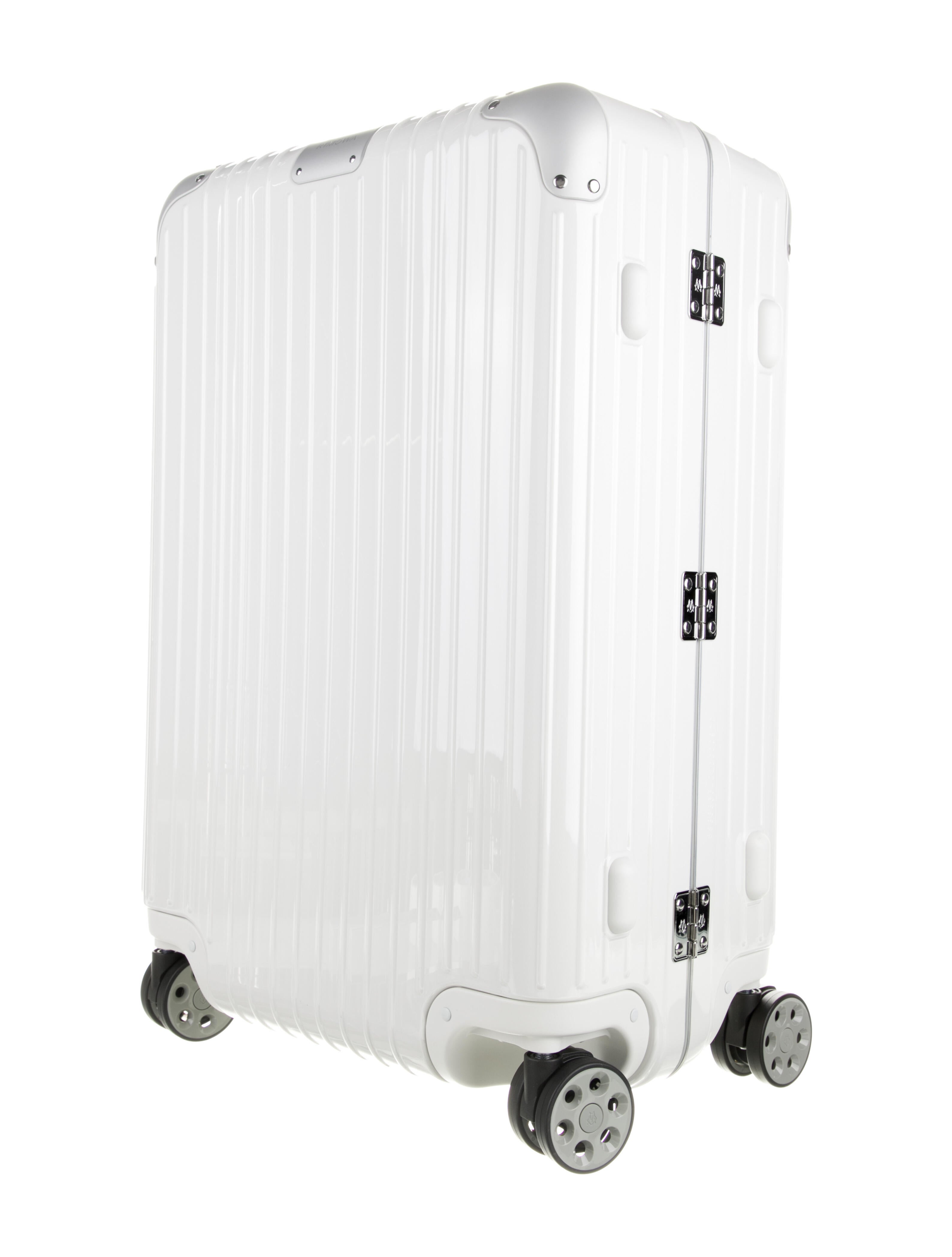 Rimowa Polycarbonate Hybrid Check-In M Suitcase - White Luggage and ...