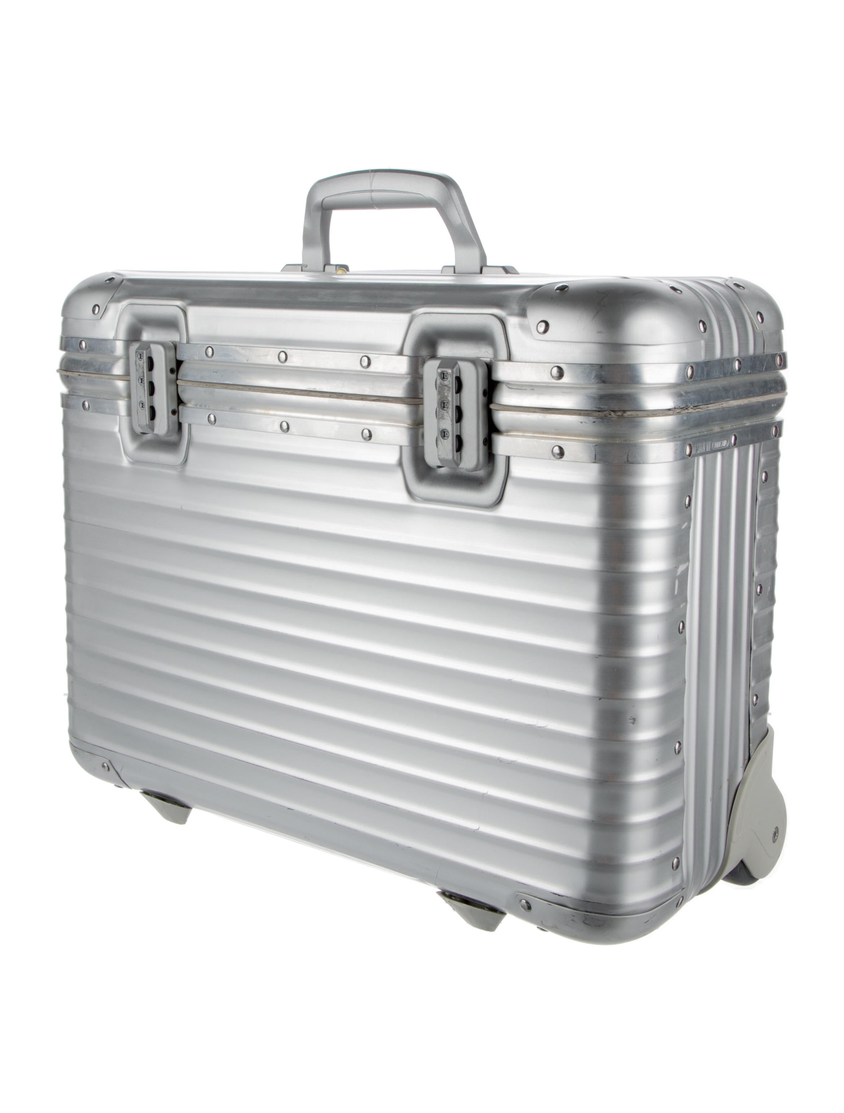 Rimowa Plastic Rolling Suitcase - Suitcases, Luggage | The RealReal