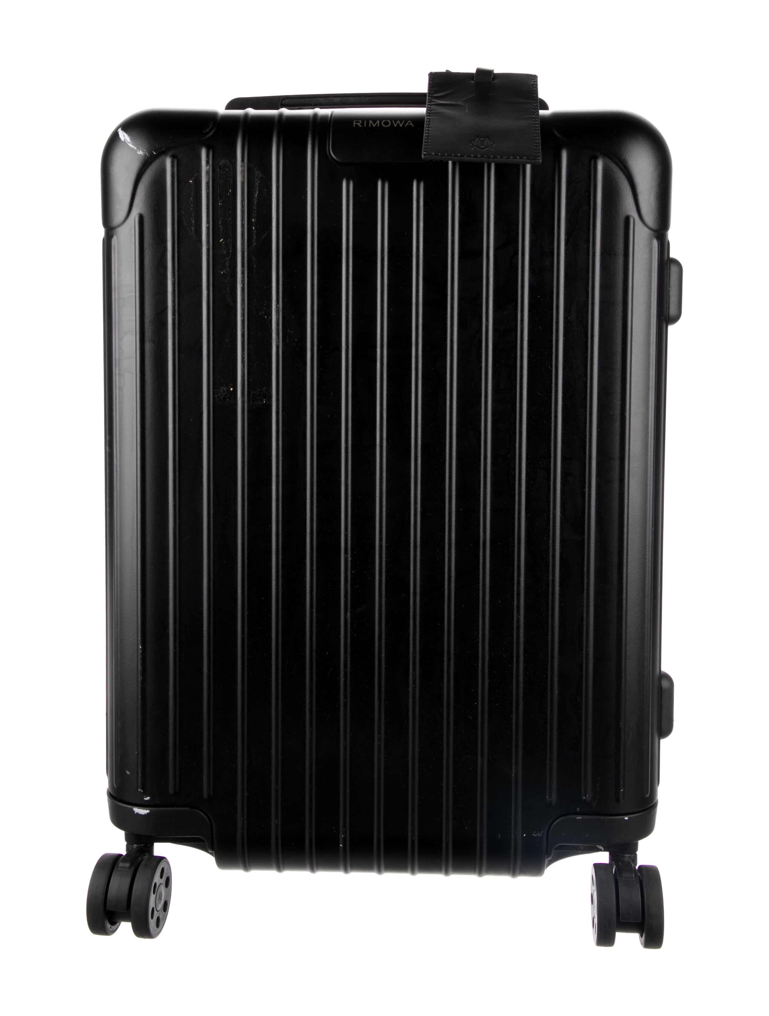Rimowa Ribbed Plastic Suitcase - Black Luggage and Travel, Handbags ...