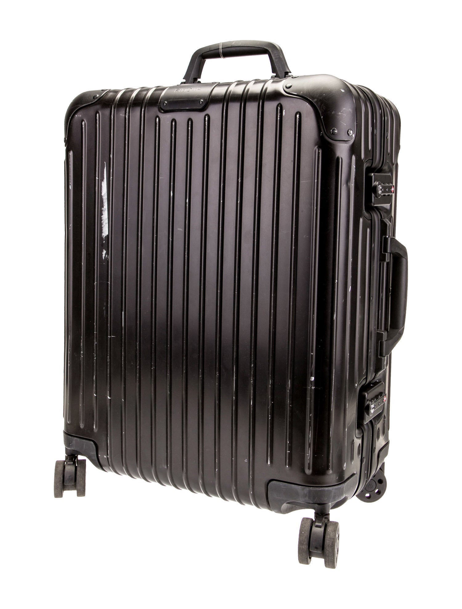 Rimowa Aluminum Rolling Suitcase - Metallic Luggage and Travel ...