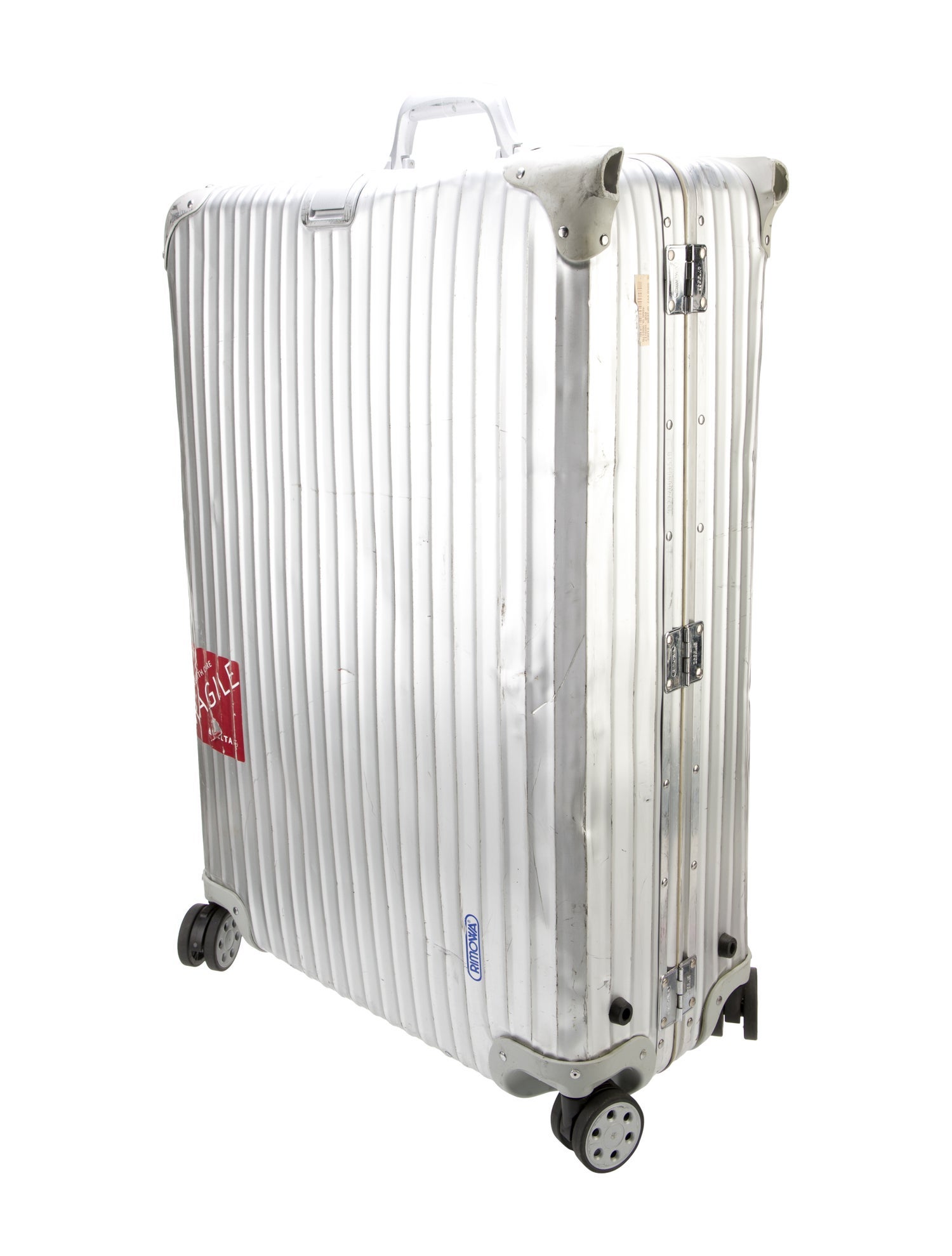 Rimowa Aluminum Original Check-In L Rolling Suitcase - Luggage and ...