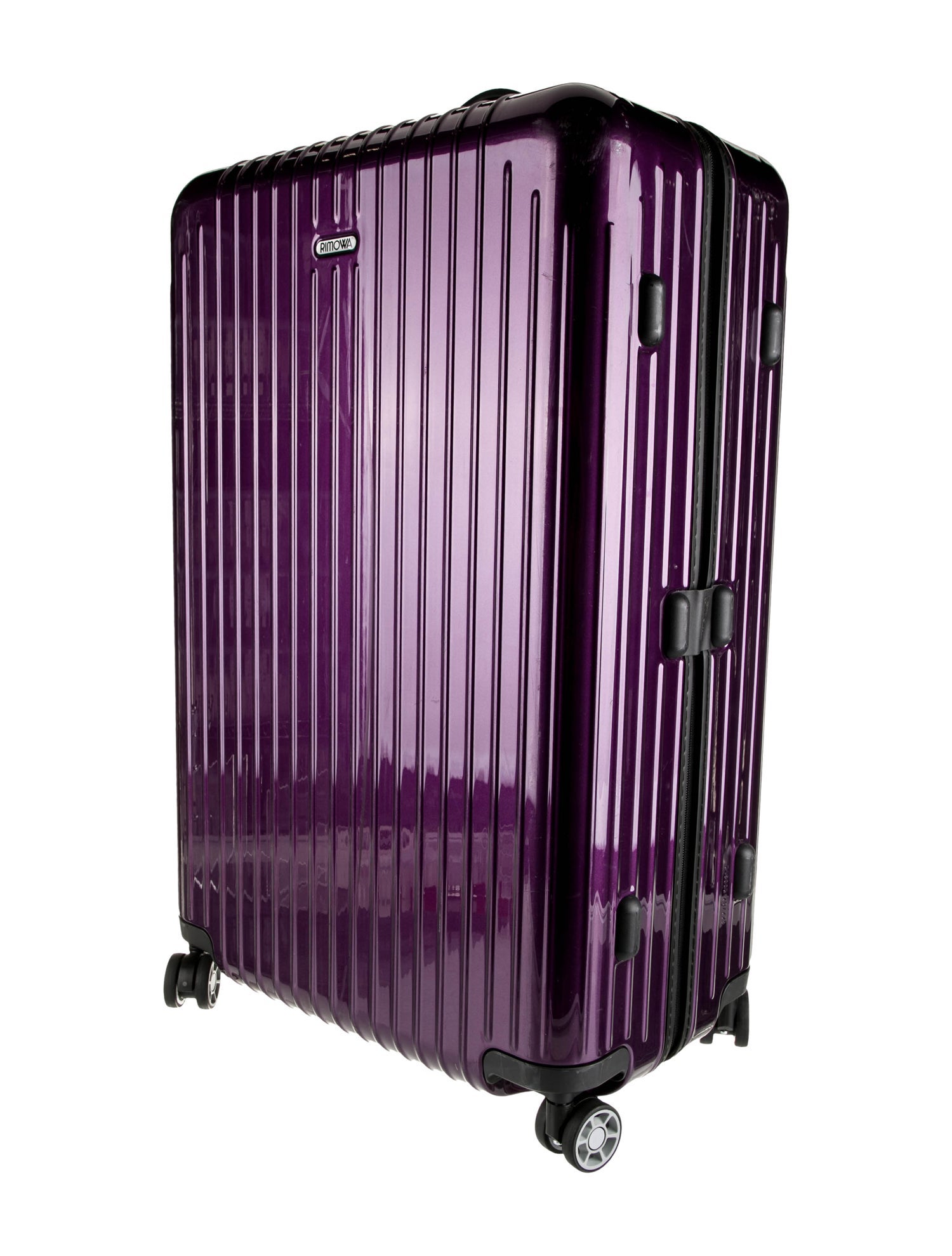 Rimowa Hardshell Rolling Suitcase - Purple Luggage and Travel, Handbags ...