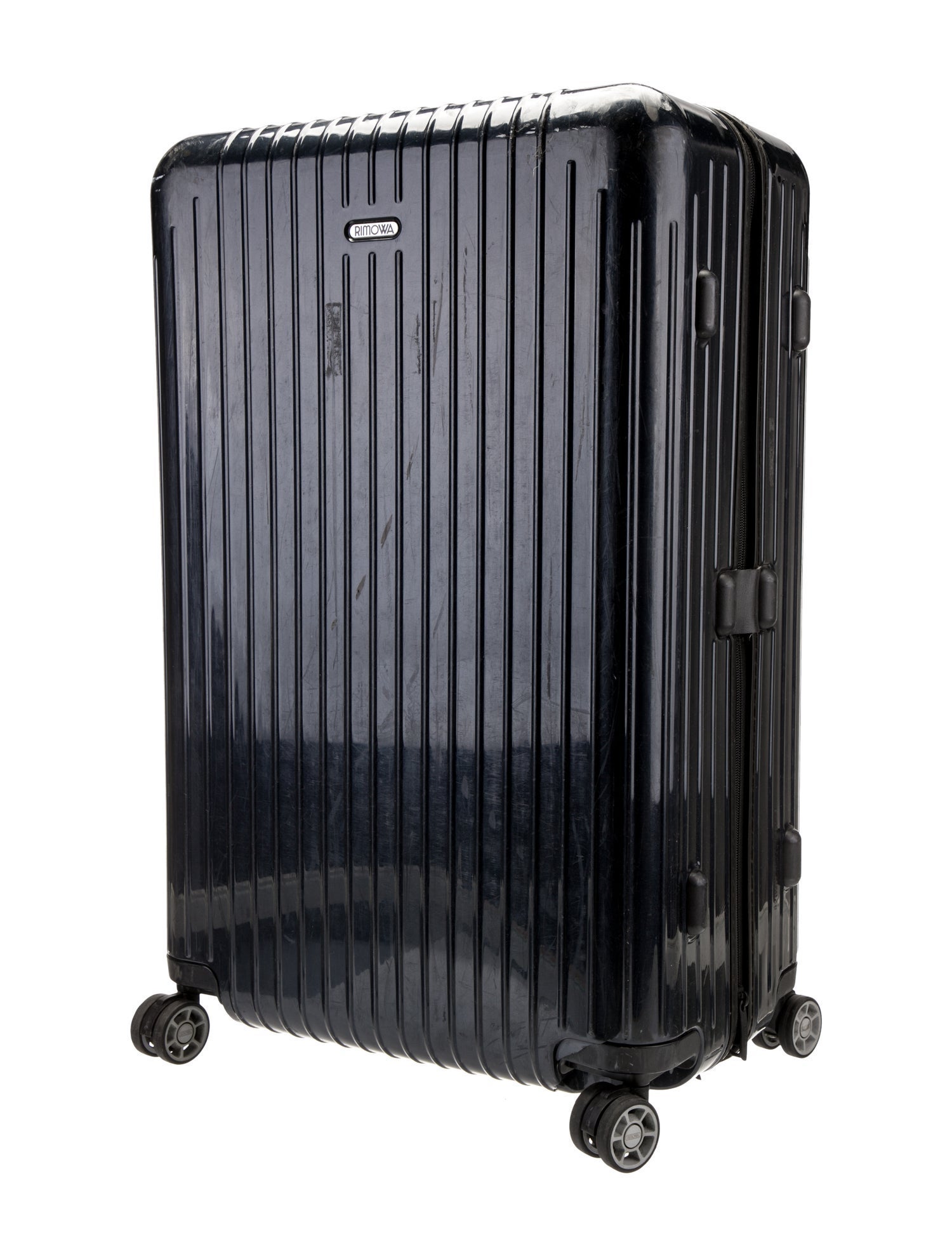 Tumi Plastic Rolling Suitcase - Black Luggage and Travel, Handbags ...