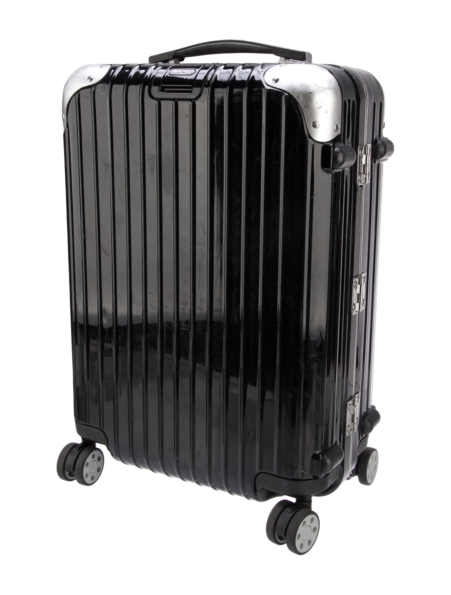 Rimowa Acrylic Rolling Suitcase - Black Suitcases, Luggage - RWA24211 ...