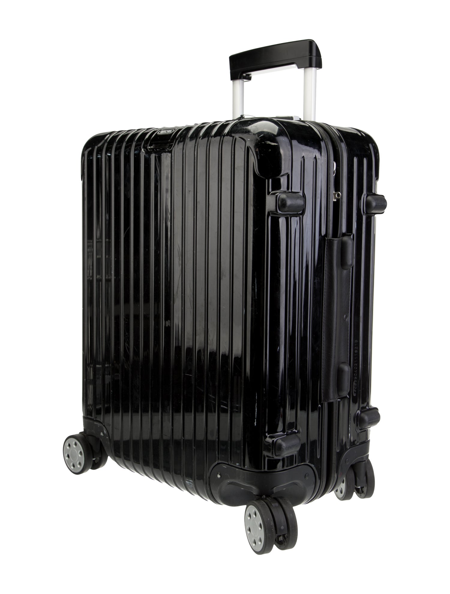 Rimowa plastic rolling suitcase - Black Suitcases, Luggage - RWA24179 ...