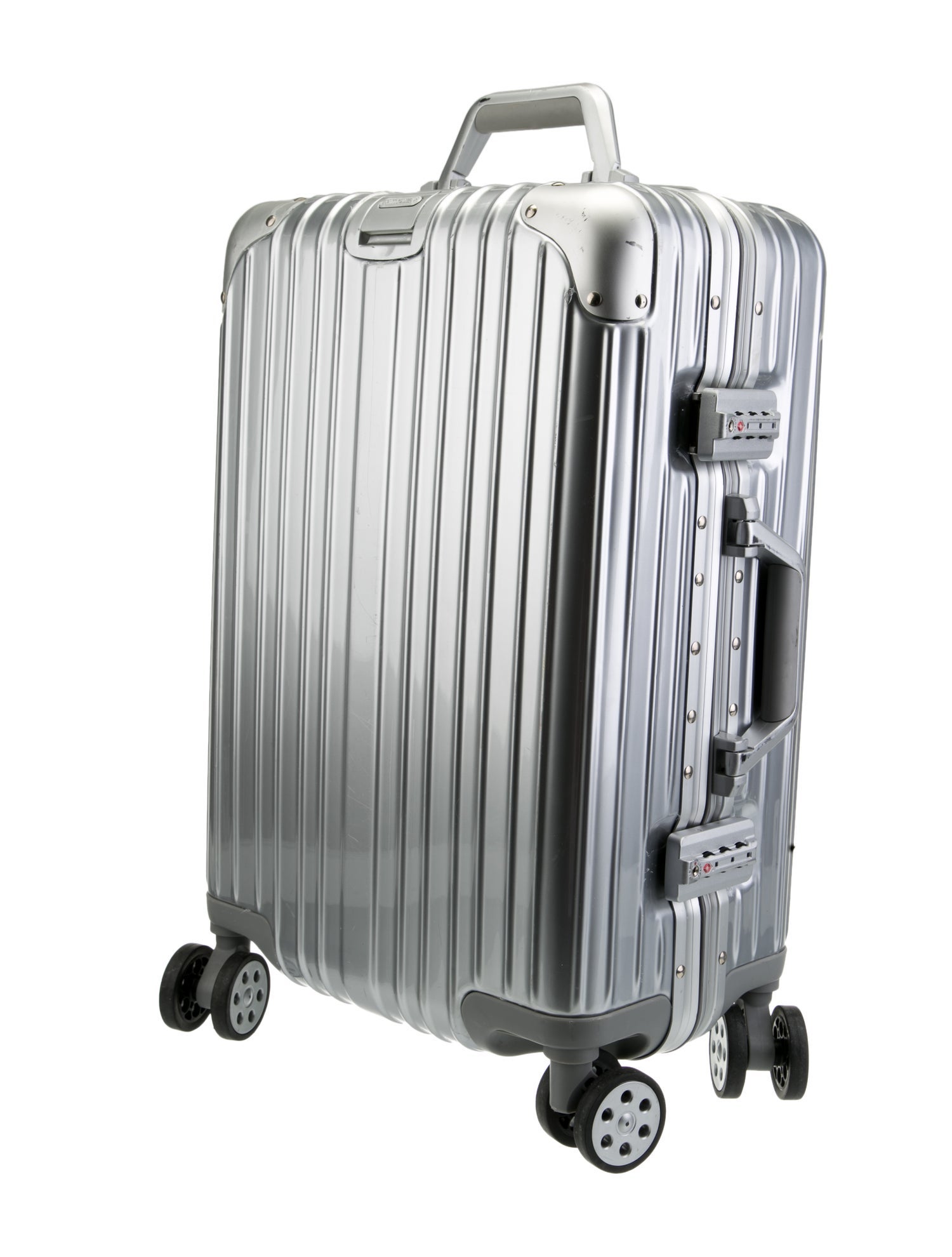 Rimowa Metal Rolling Suitcase - Metallic Luggage and Travel, Handbags ...
