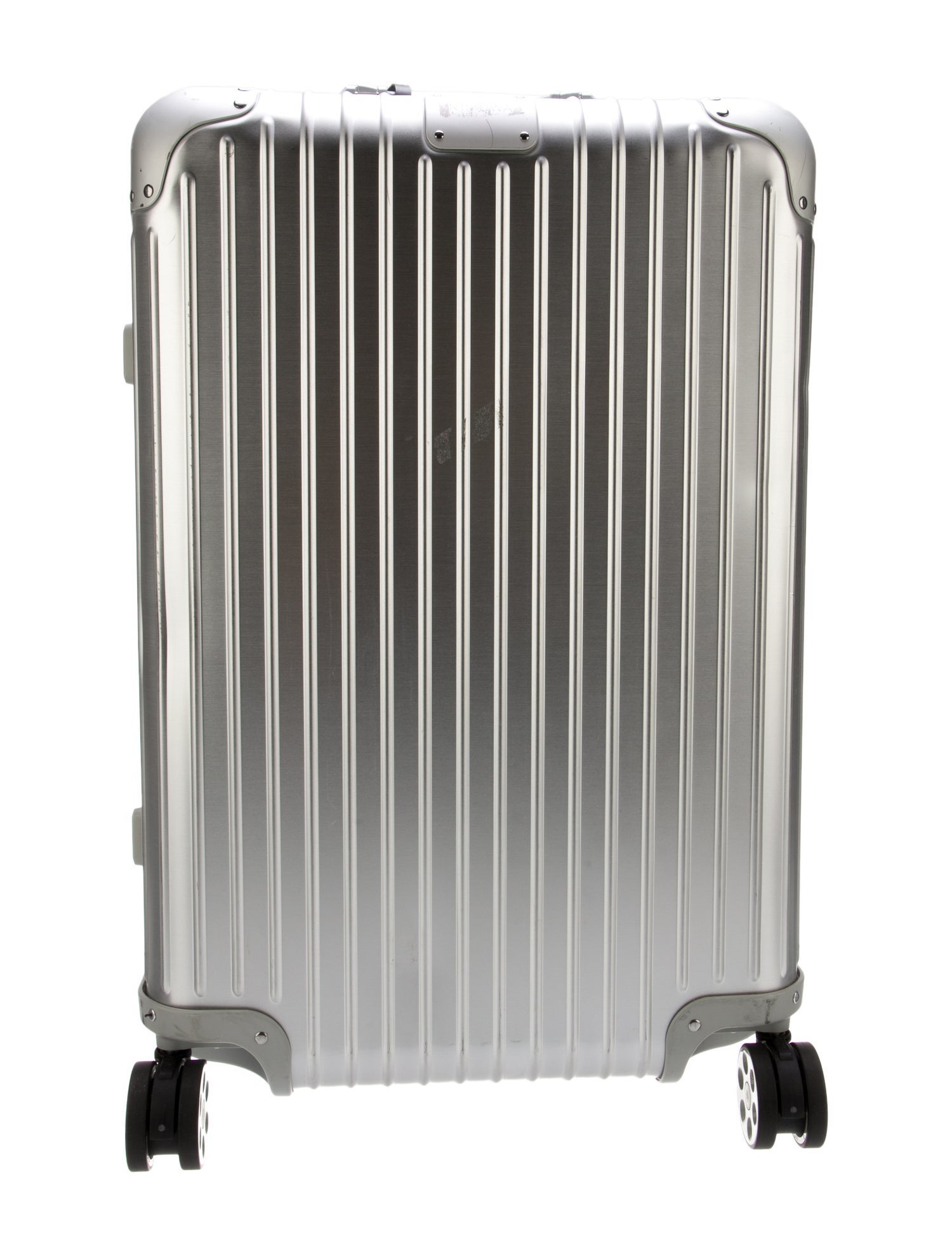 Rimowa Metal Solid Wheeled Suitcase - Silver Suitcases, Luggage ...