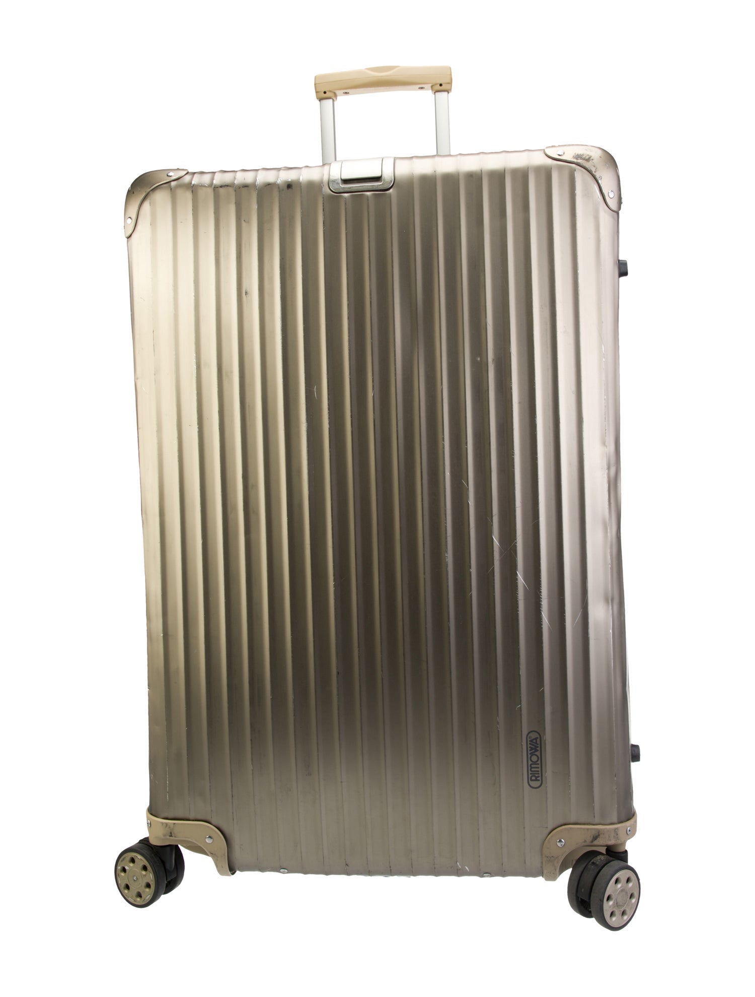 Rimowa Metal Solid Wheeled Suitcase - Neutrals Suitcases, Luggage ...