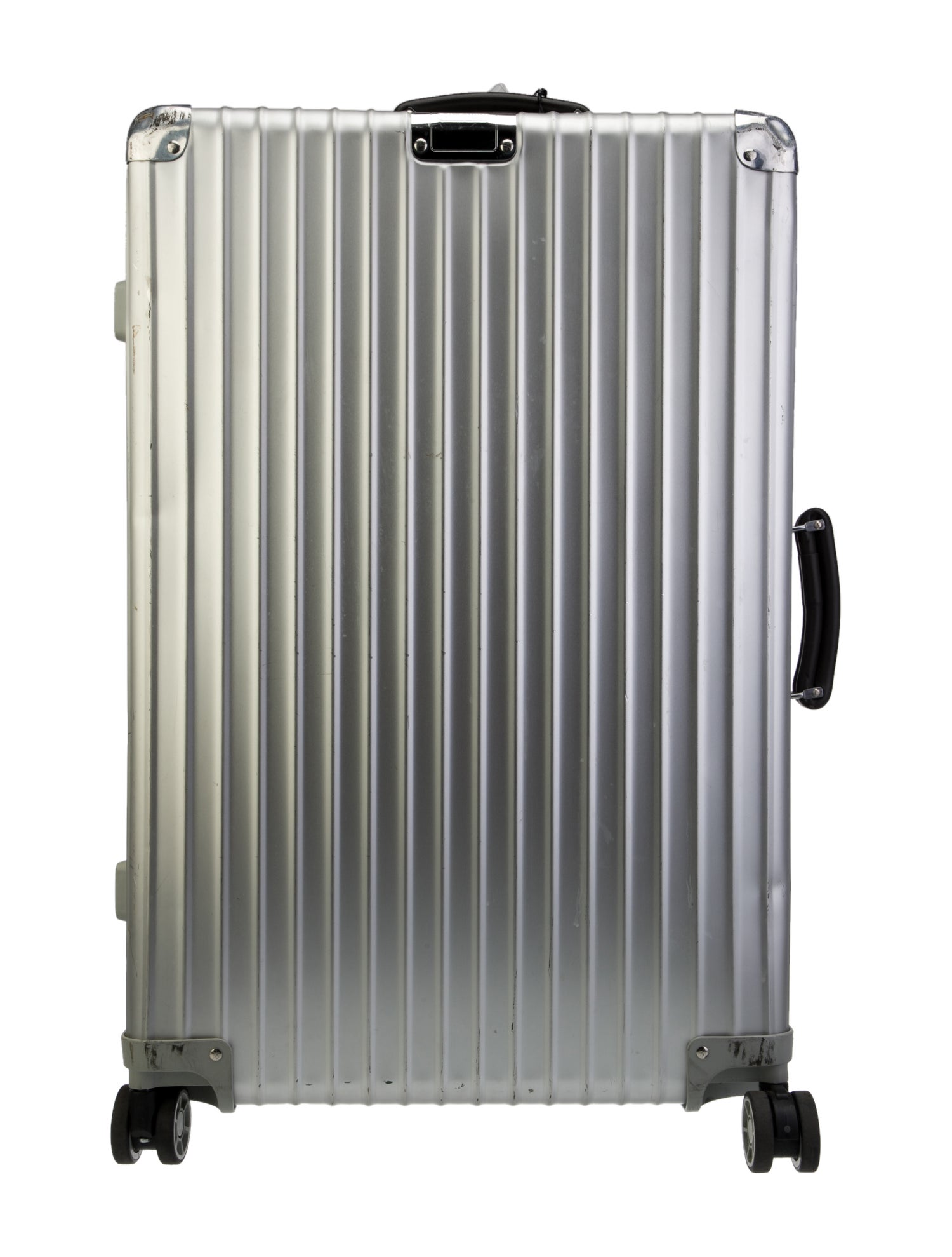 Rimowa Metal Solid Wheeled Suitcase - Silver Suitcases, Luggage ...