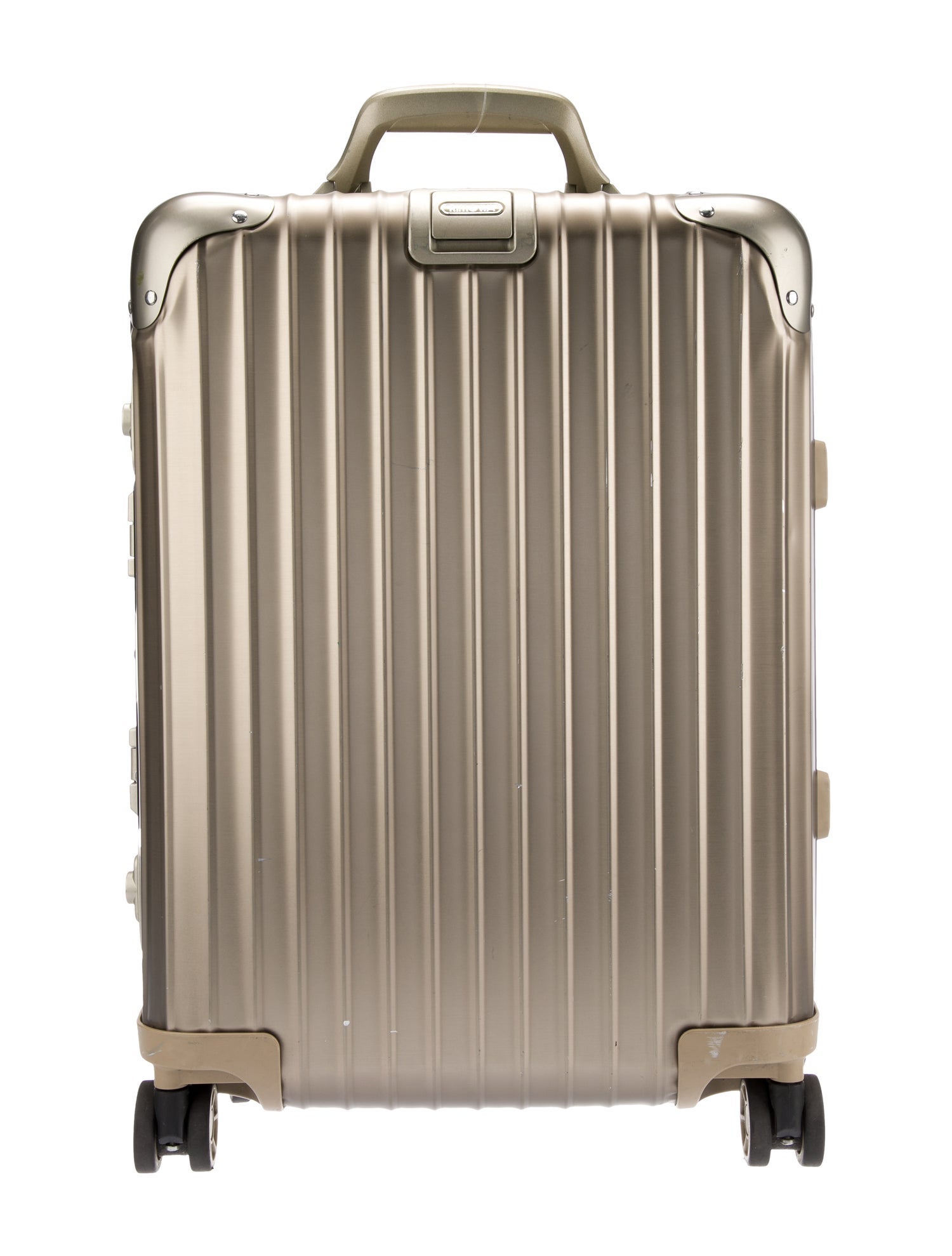 Rimowa Acrylic Rolling Suitcase - Black Suitcases, Luggage - RWA24211 ...