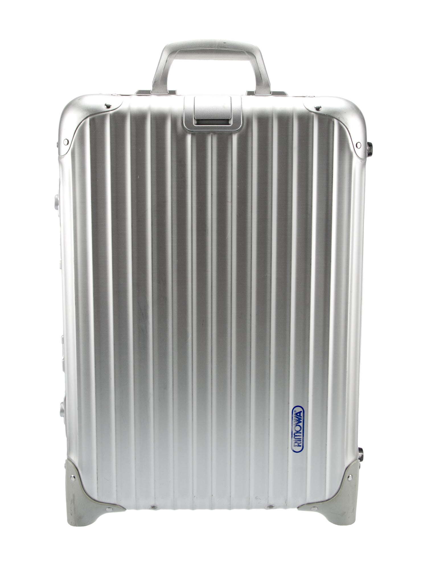 Rimowa Silver Metal Suitcase - Silver Suitcases, Luggage - RWA24976 ...