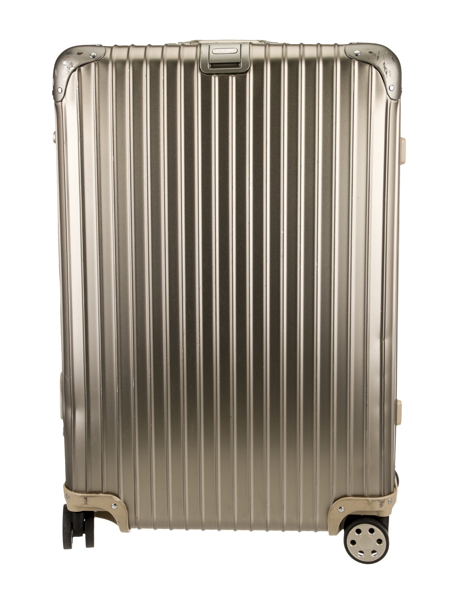 Rimowa Metal Suitcase - Gold Luggage and Travel, Handbags - RWA25066 ...