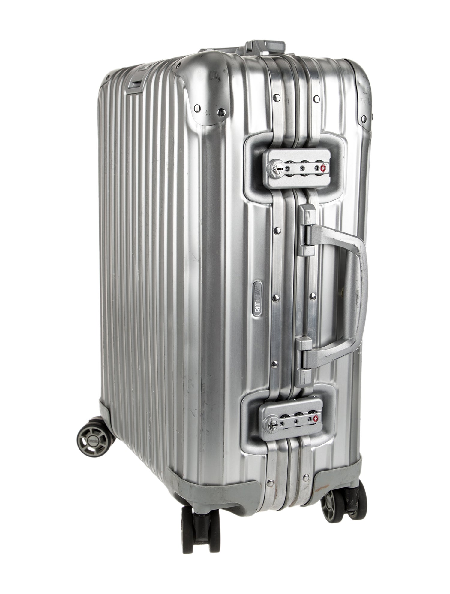 Rimowa Metal Suitcase - Silver Suitcases, Luggage - RWA24920 | The RealReal