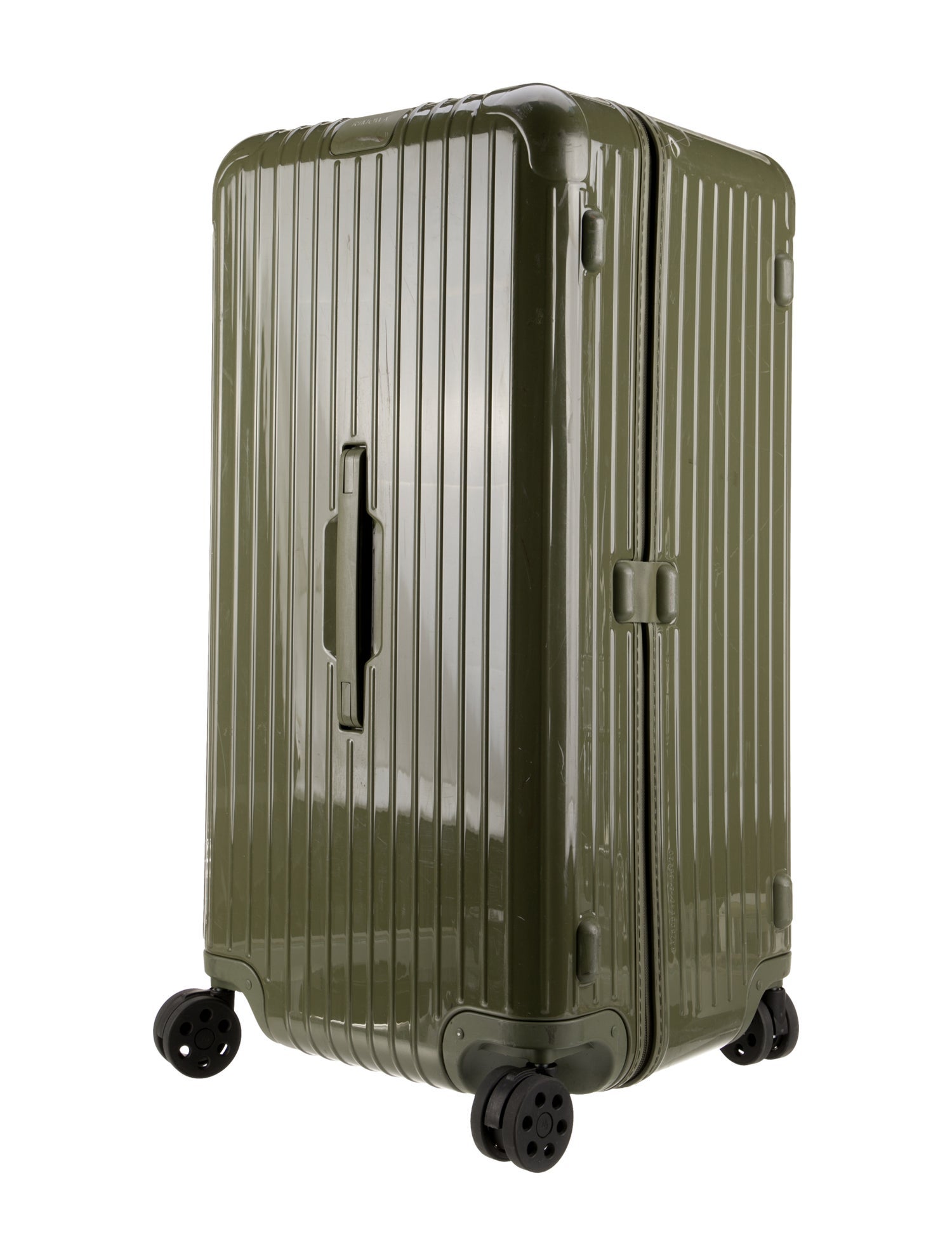 Rimowa Rimowa Polycarbonate rolling suitcase - Blue Suitcases, Luggage ...