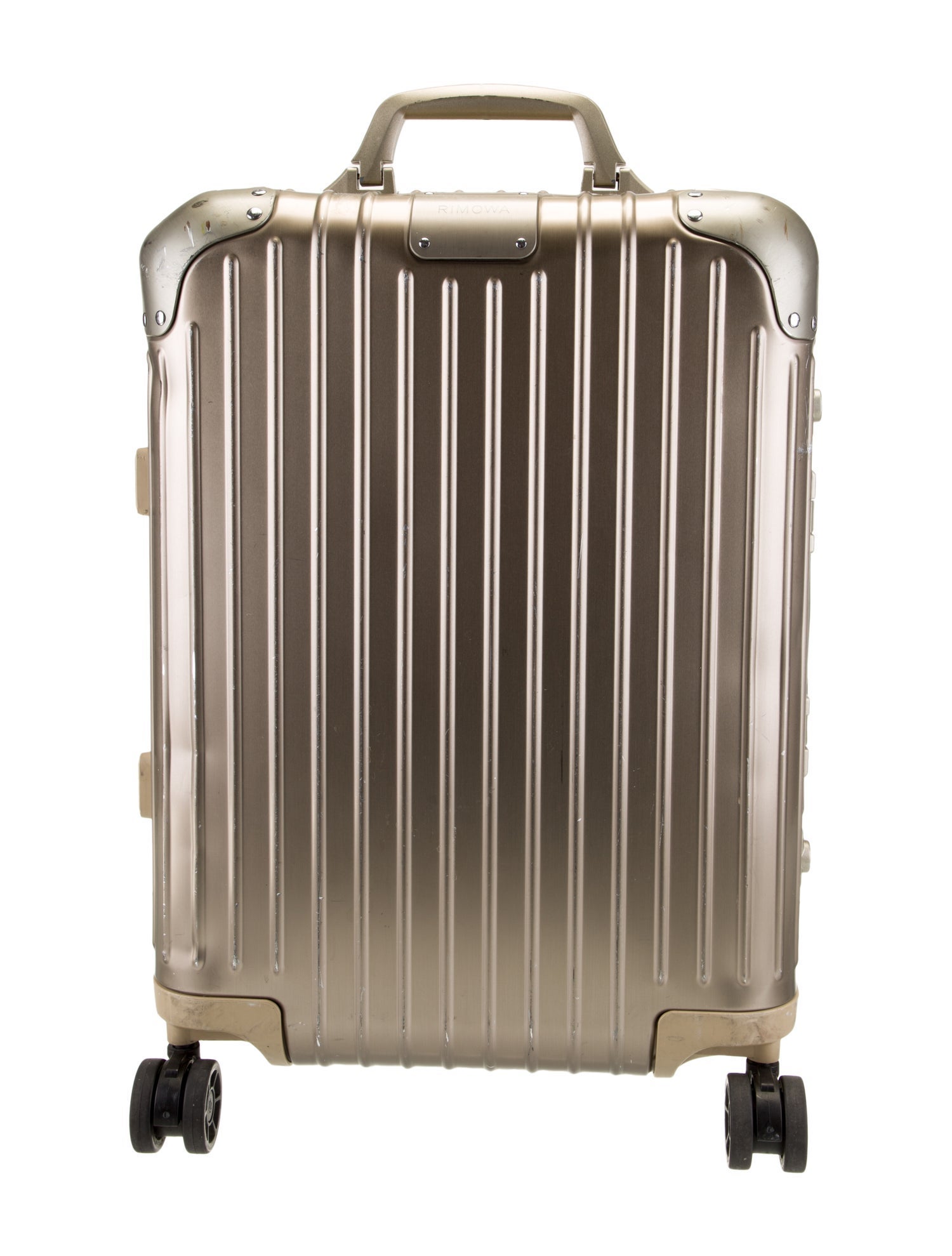 Rimowa Metal Suitcase - Silver Suitcases, Luggage - RWA24920 | The RealReal