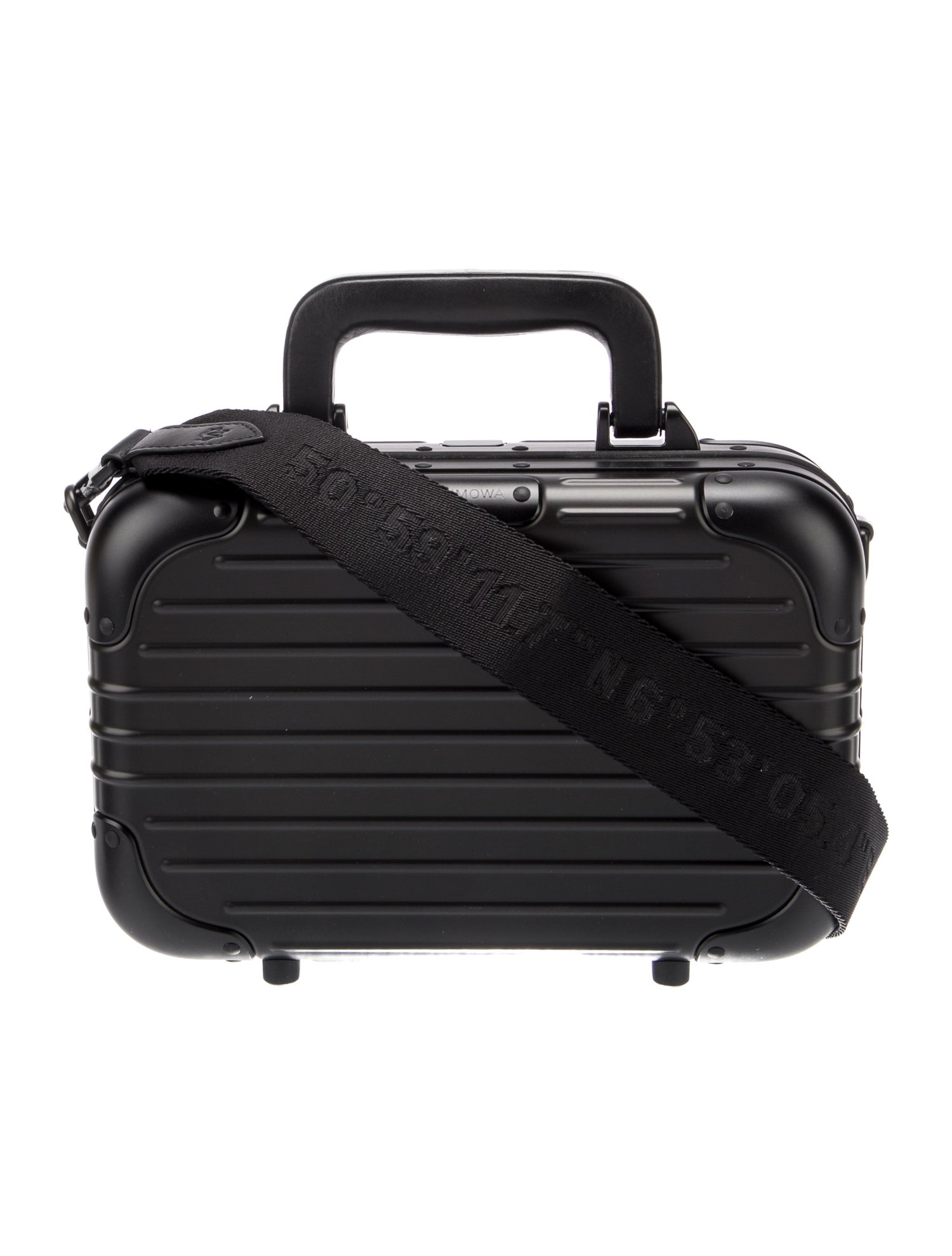 Rimowa Metal Top Handle Bag w/ Tags - Black Handle Bags, Handbags ...
