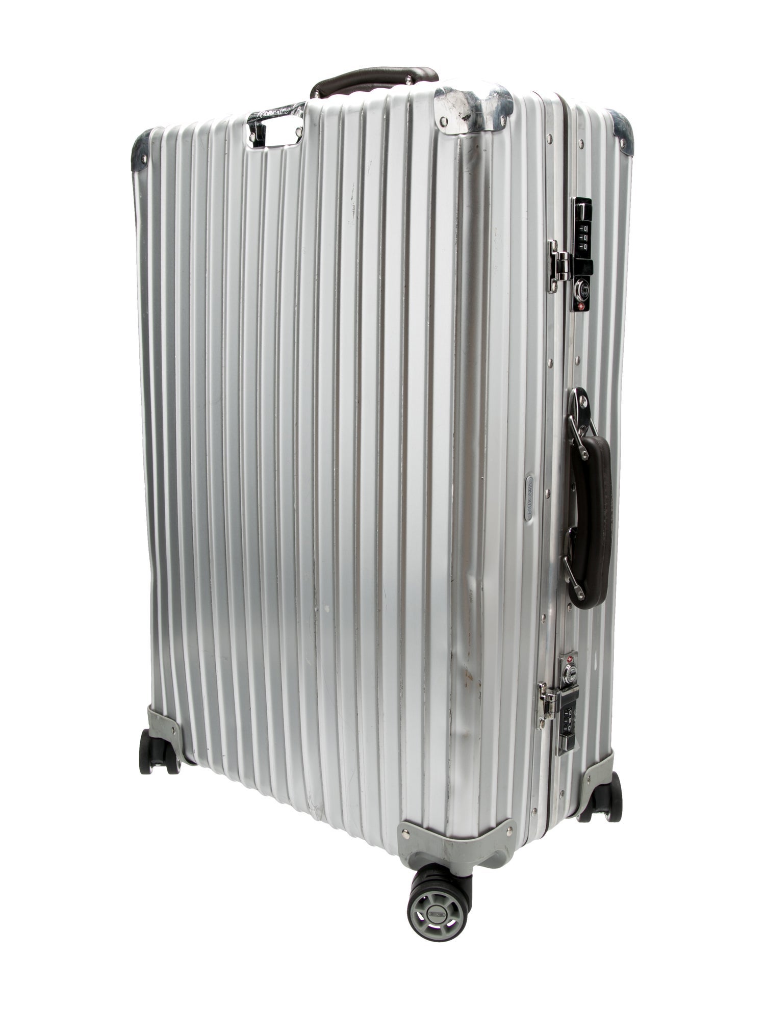 Rimowa Aluminum Rolling Suitcase - Silver Suitcases, Luggage - RWA25406 ...
