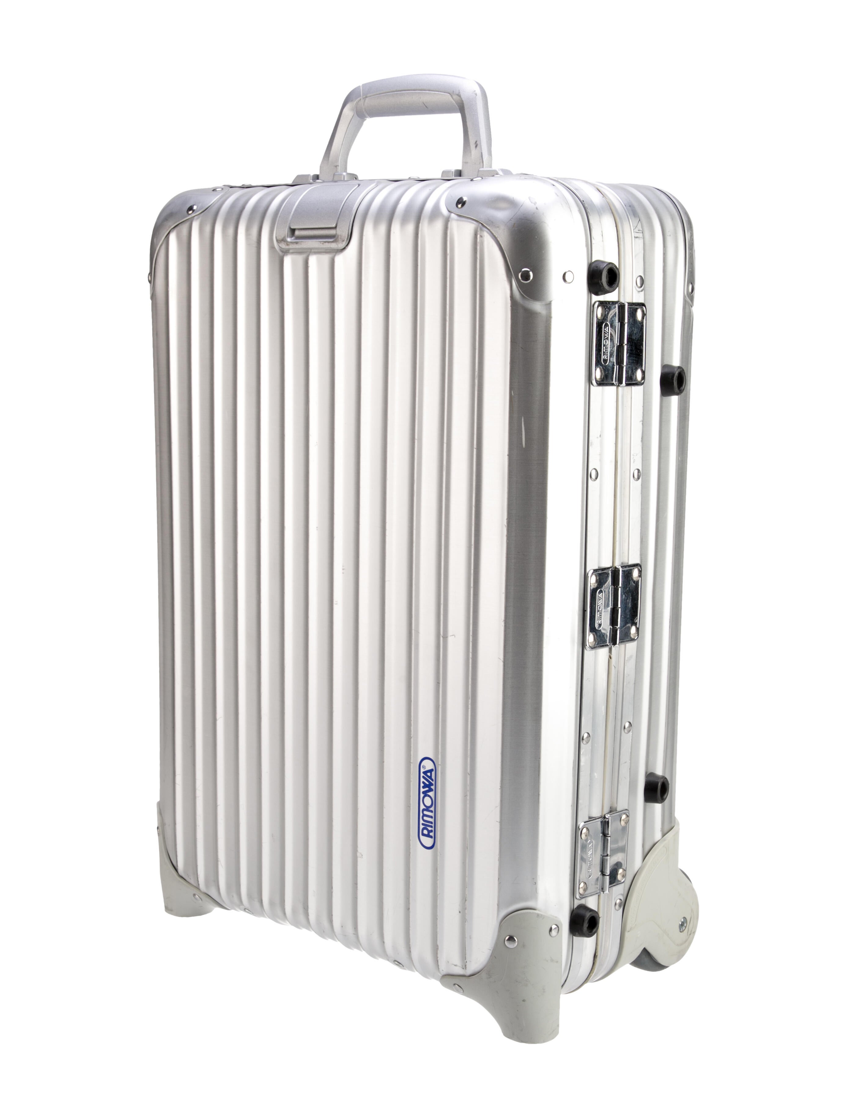 Rimowa Rimowa Aluminum Rolling Suitcase - Silver Suitcases, Luggage ...
