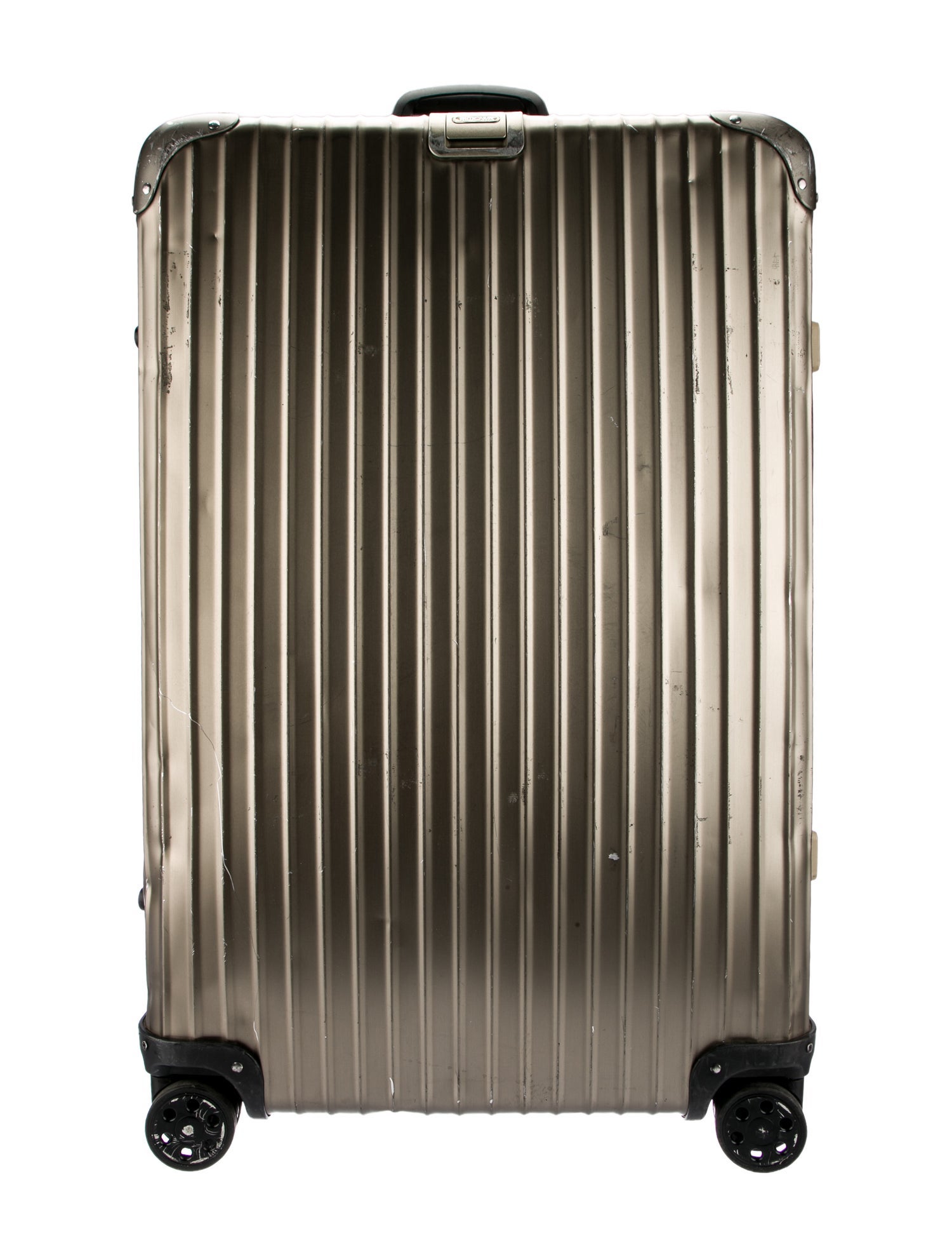 Rimowa metallic brown suitcase - Brown Suitcases, Luggage - RWA25526 ...