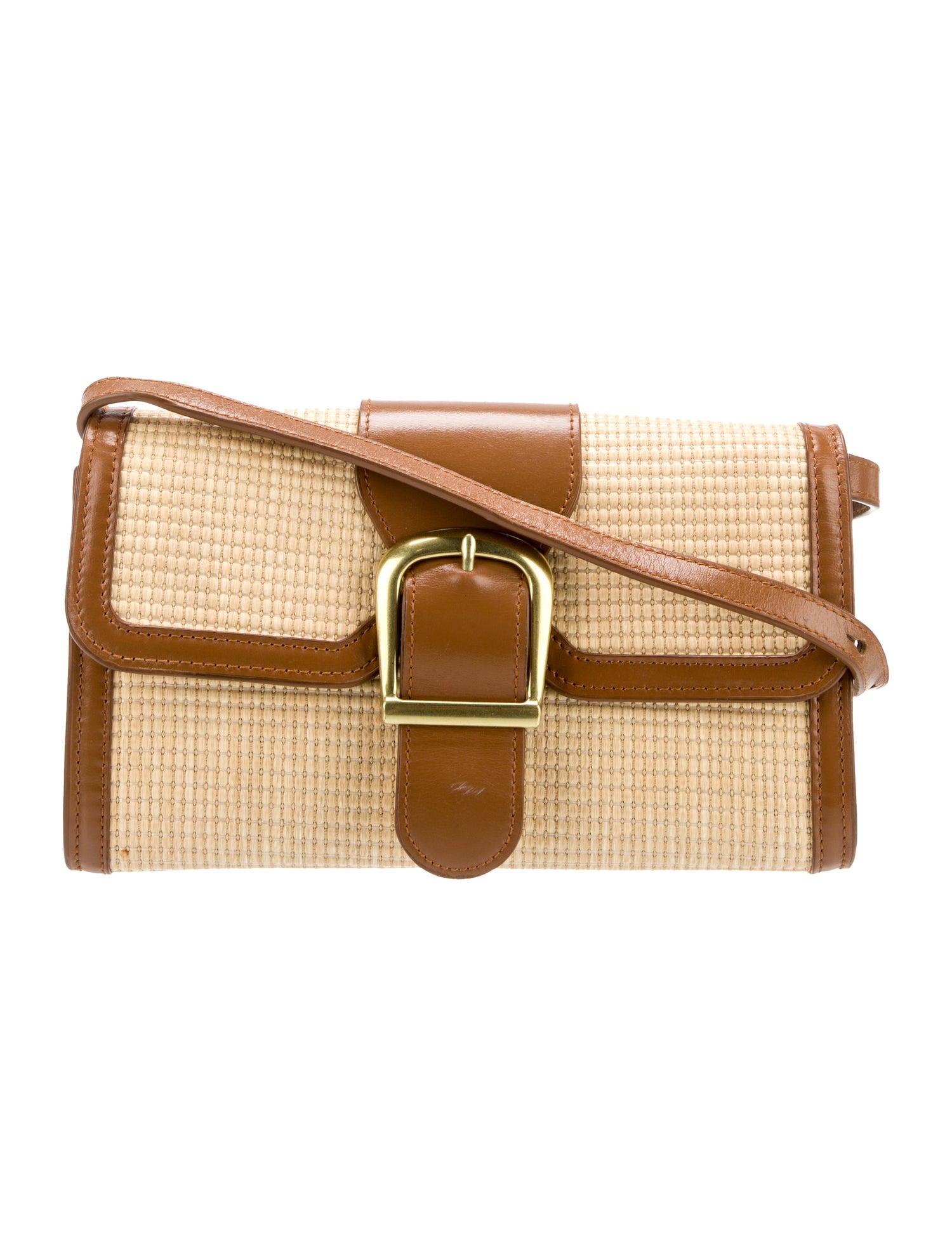 Rylan Straw Shoulder Bag - Brown Shoulder Bags, Handbags - RYLAN20059 ...