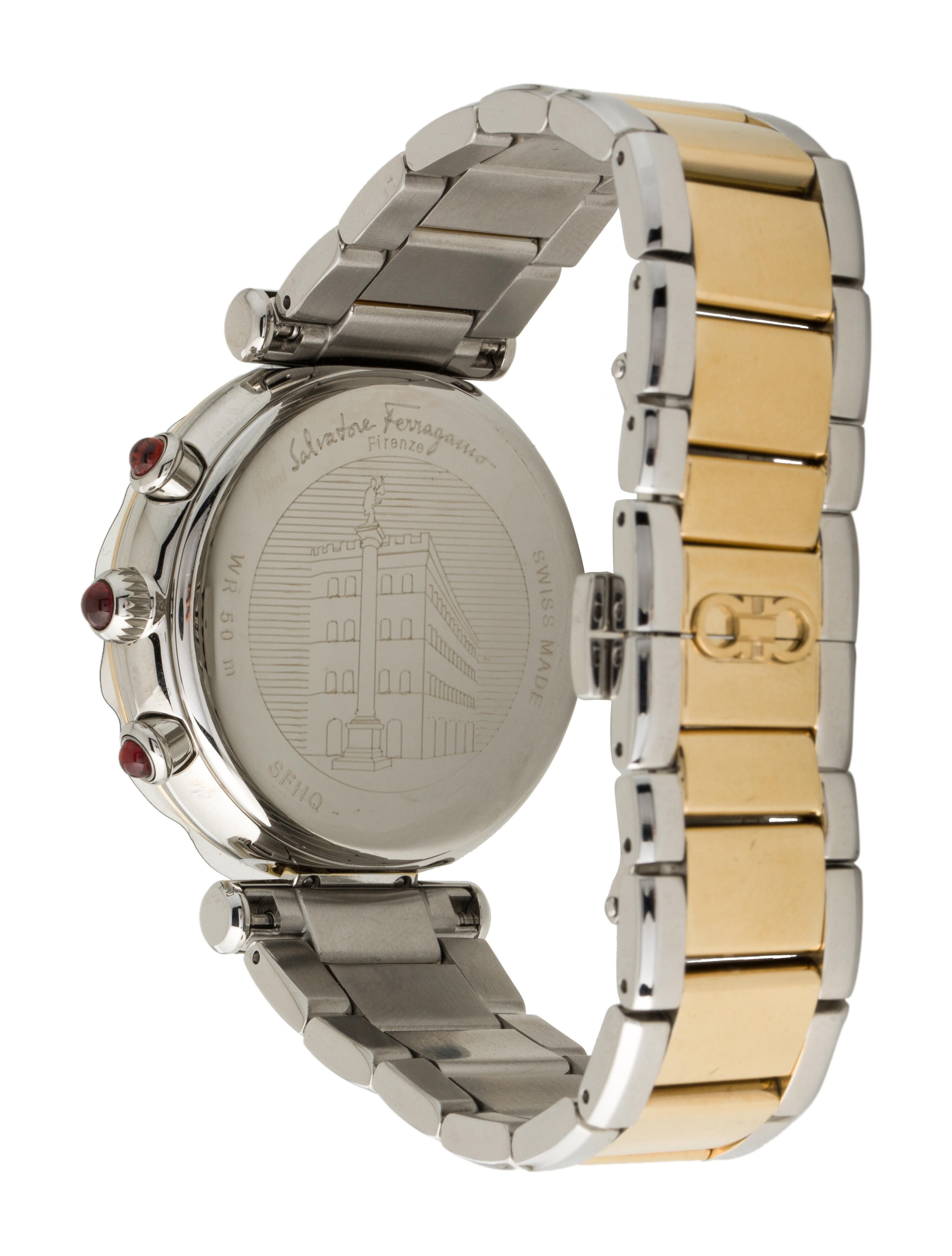 Salvatore Ferragamo Ora Chronograph Watch - SFHQ00520 | The RealReal