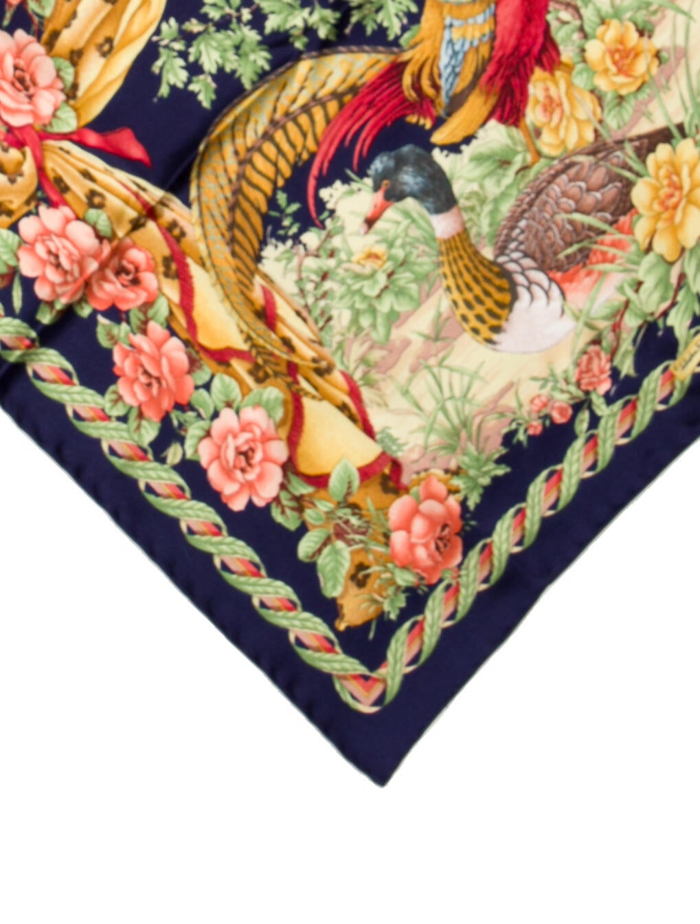 Salvatore Ferragamo Silk Printed Scarf - Brown Scarves and Shawls ...