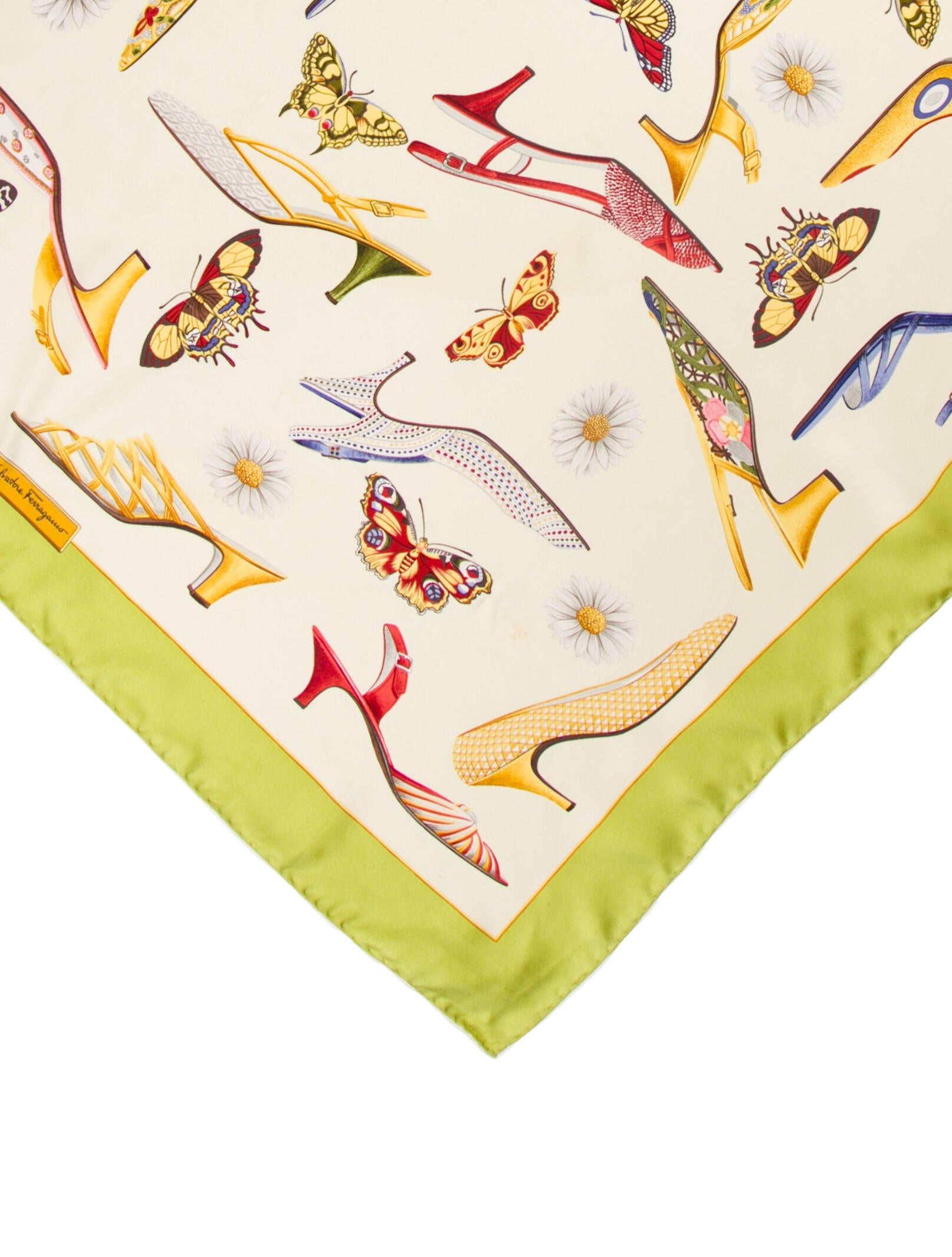 Salvatore Ferragamo Silk Printed Scarf - Scarves and Shawls ...