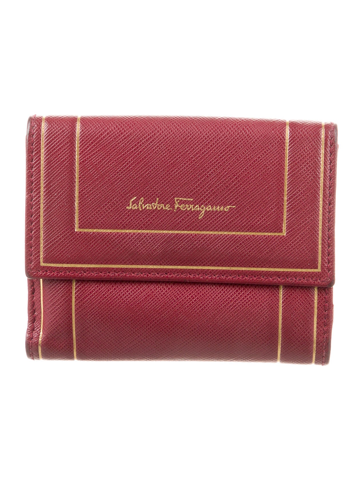 Salvatore Ferragamo Wallets On Sale - Authenticated Resale | The RealReal