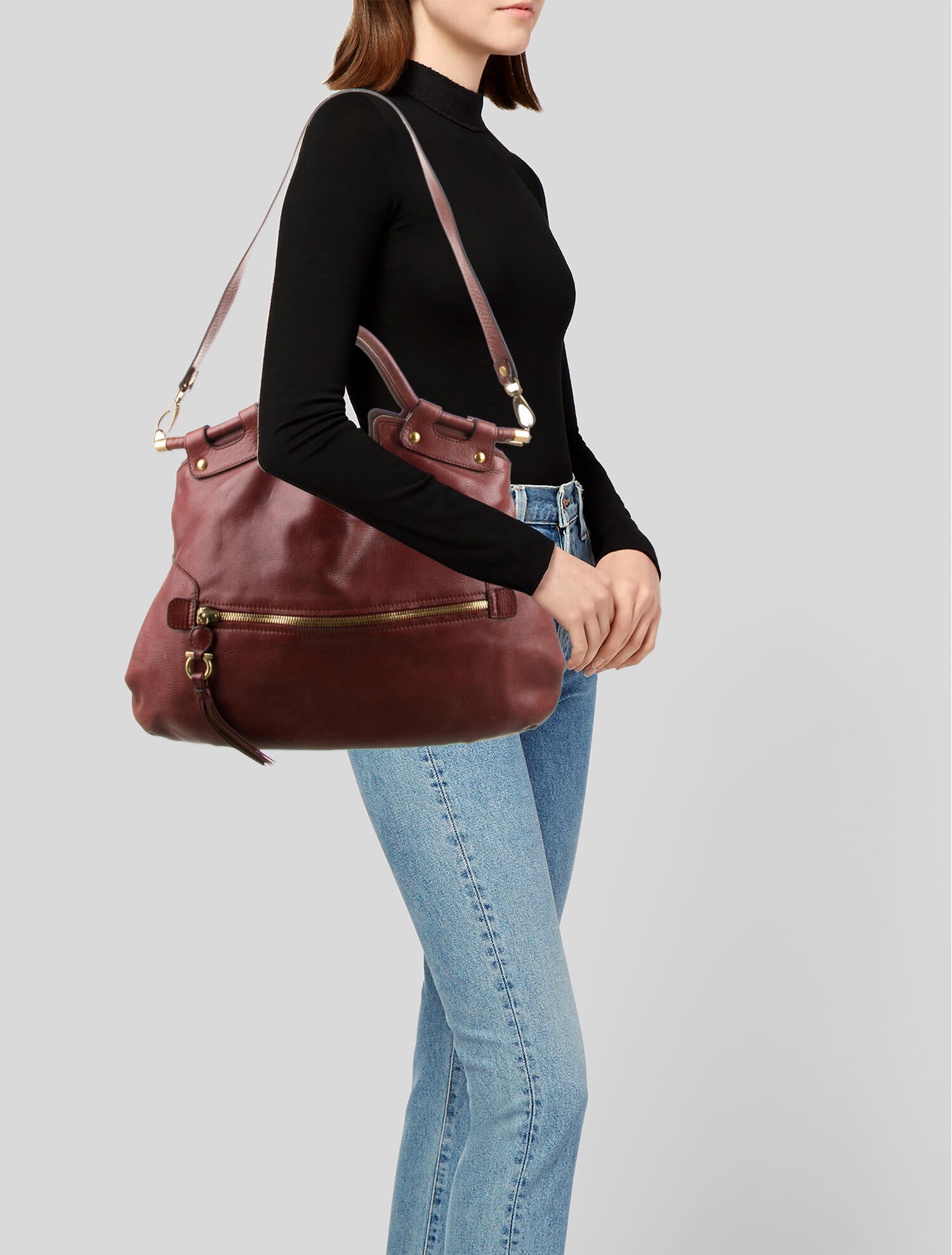 Reed Krakoff Pebbled Leather Satchel - Black Satchels, Handbags ...