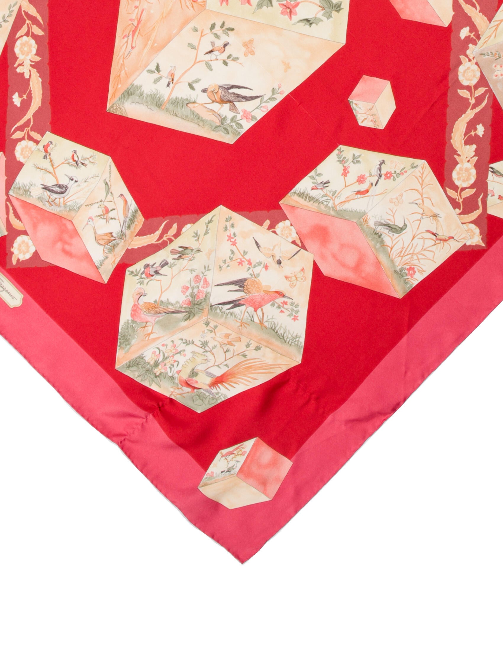 Salvatore Ferragamo Silk Floral Scarf - Scarves and Shawls, Accessories ...