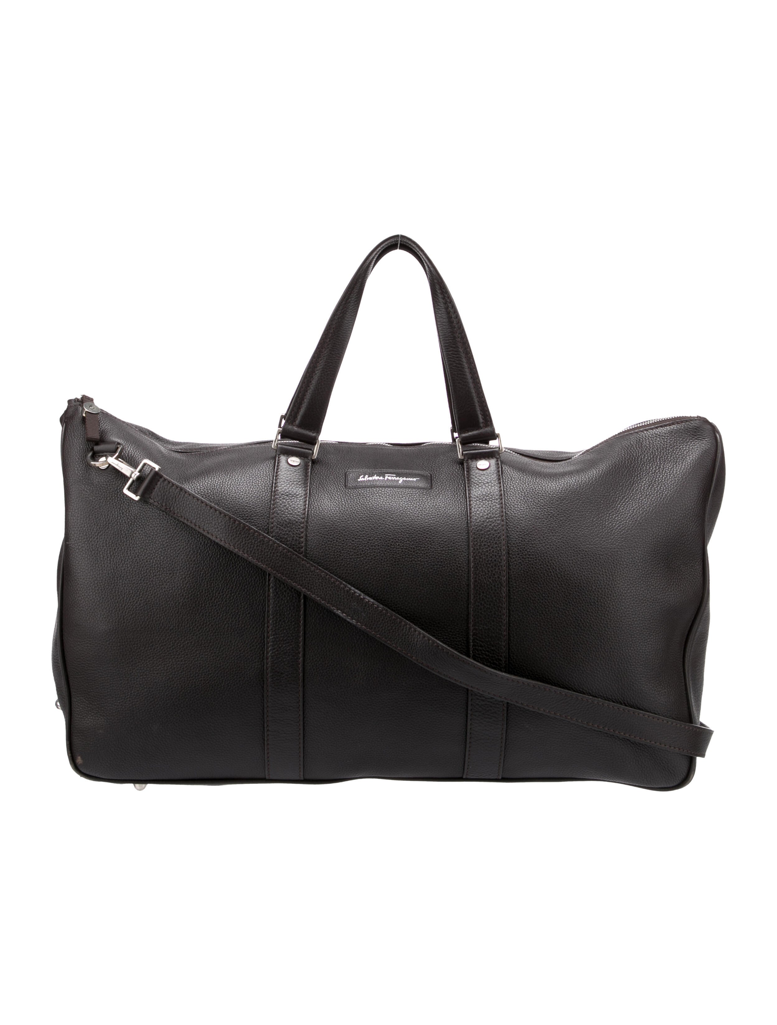 Mulholland Grained Leather Weekender - Black Weekenders, Bags ...