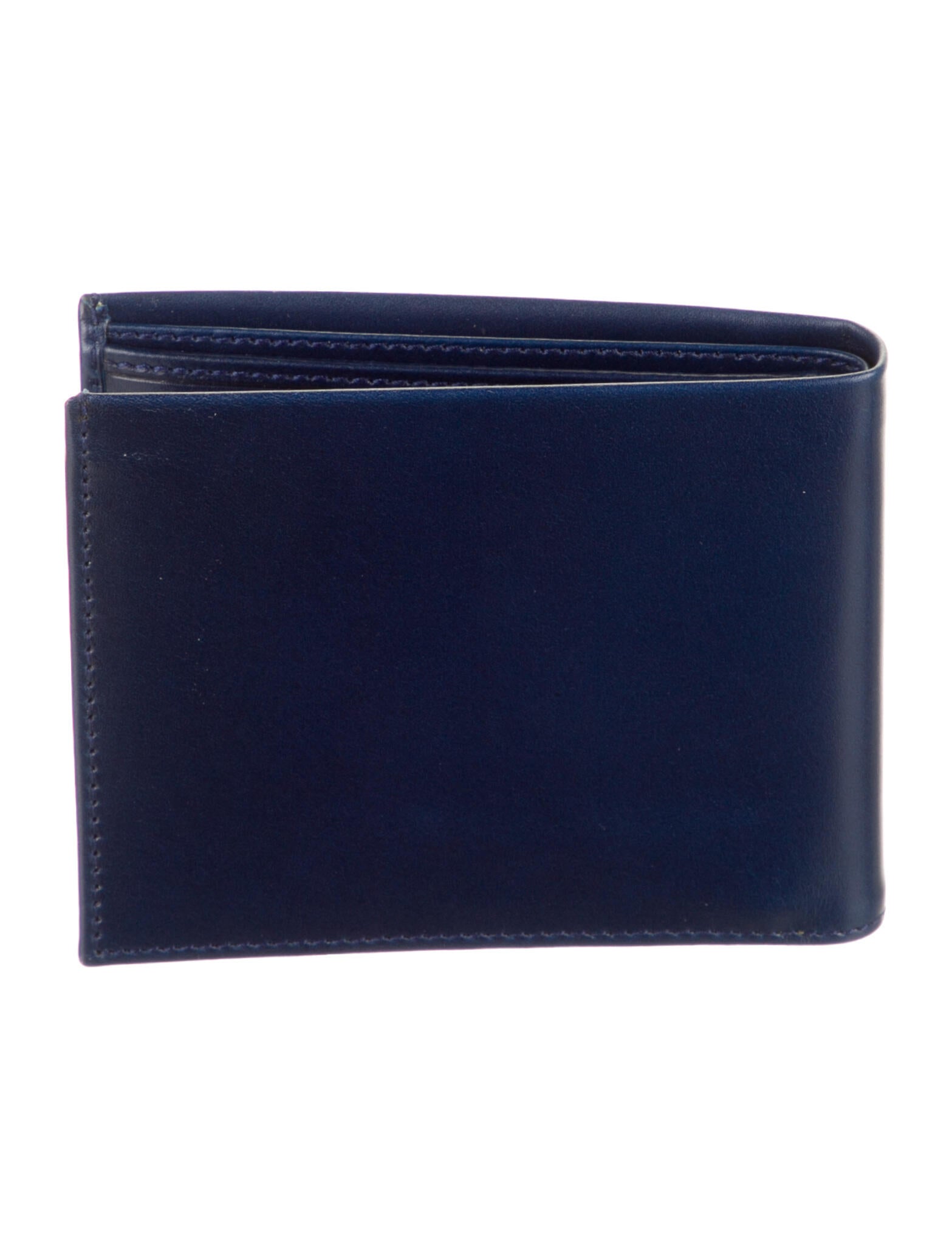 Salvatore Ferragamo Leather Bifold Wallet - Blue Wallets, Accessories ...