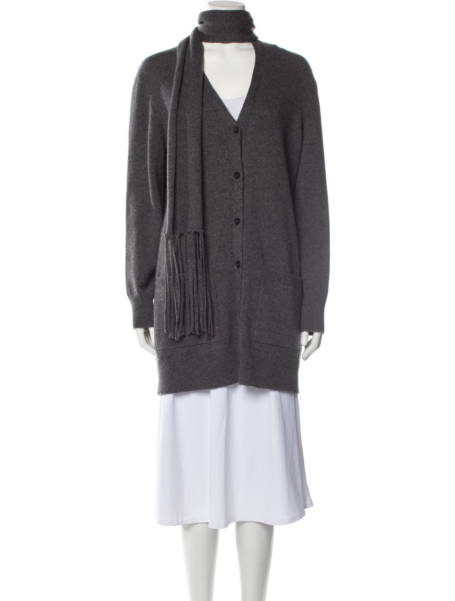 Salvatore Ferragamo Sweater - Grey Knitwear, Clothing - SAL334436 | The ...