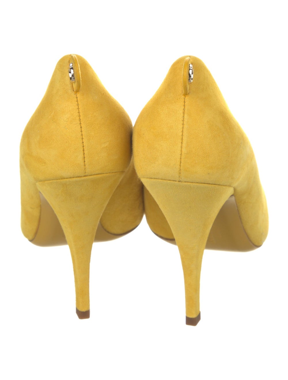 Salvatore Ferragamo Suede Pumps - Yellow Pumps, Shoes - SAL335022 | The ...