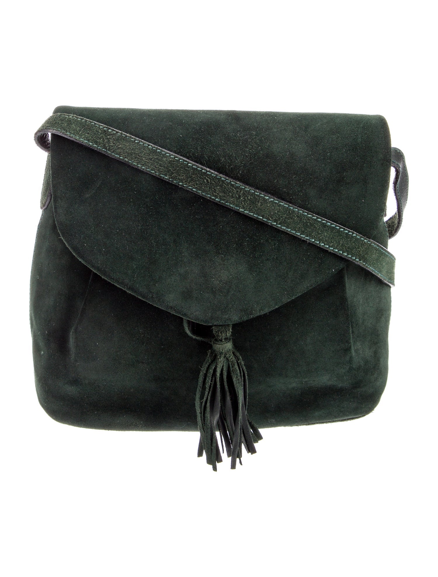 Mansur Gavriel Suede Crossbody Bag - Red Crossbody Bags, Handbags ...