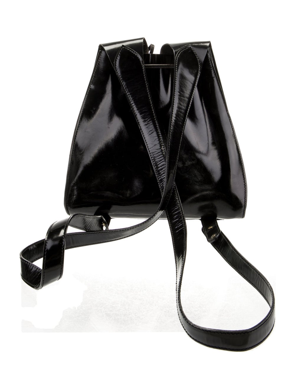 Salvatore Ferragamo Patent Leather Backpack - Gem