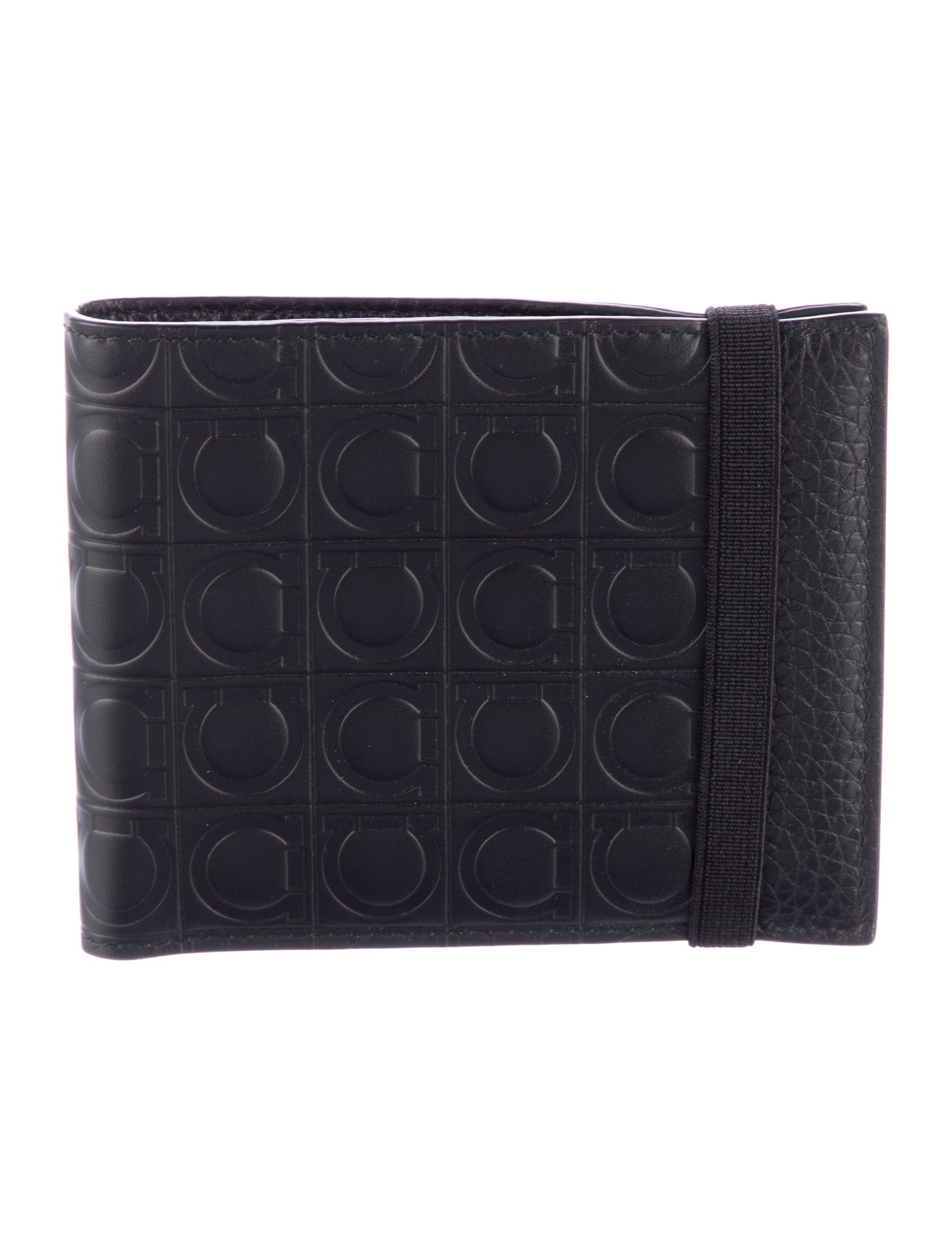 Salvatore Ferragamo Leather Wallet w/ Tags - Black Wallets, Accessories ...