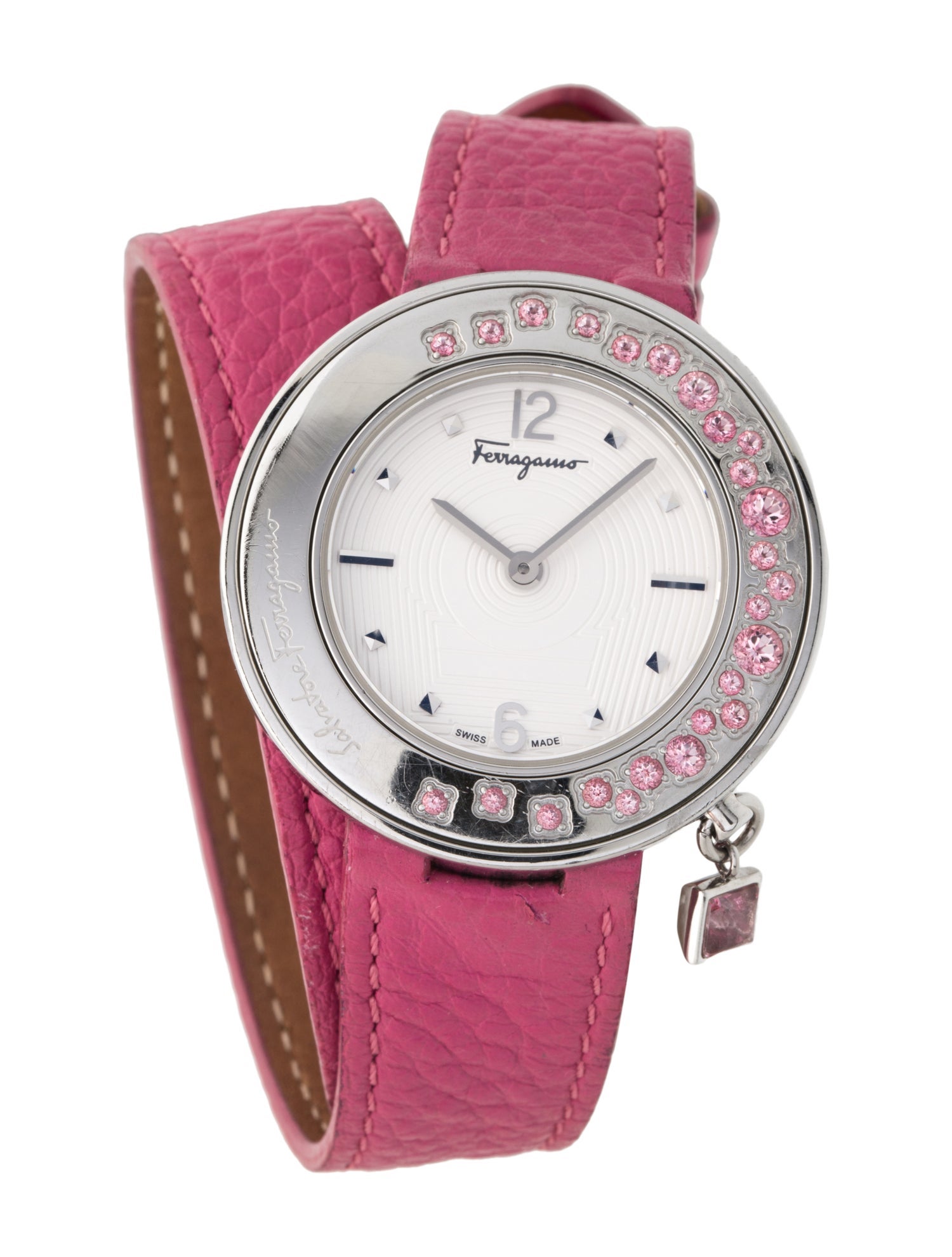 Salvatore Ferragamo Gancino Sparkling Watch - F64 | The RealReal