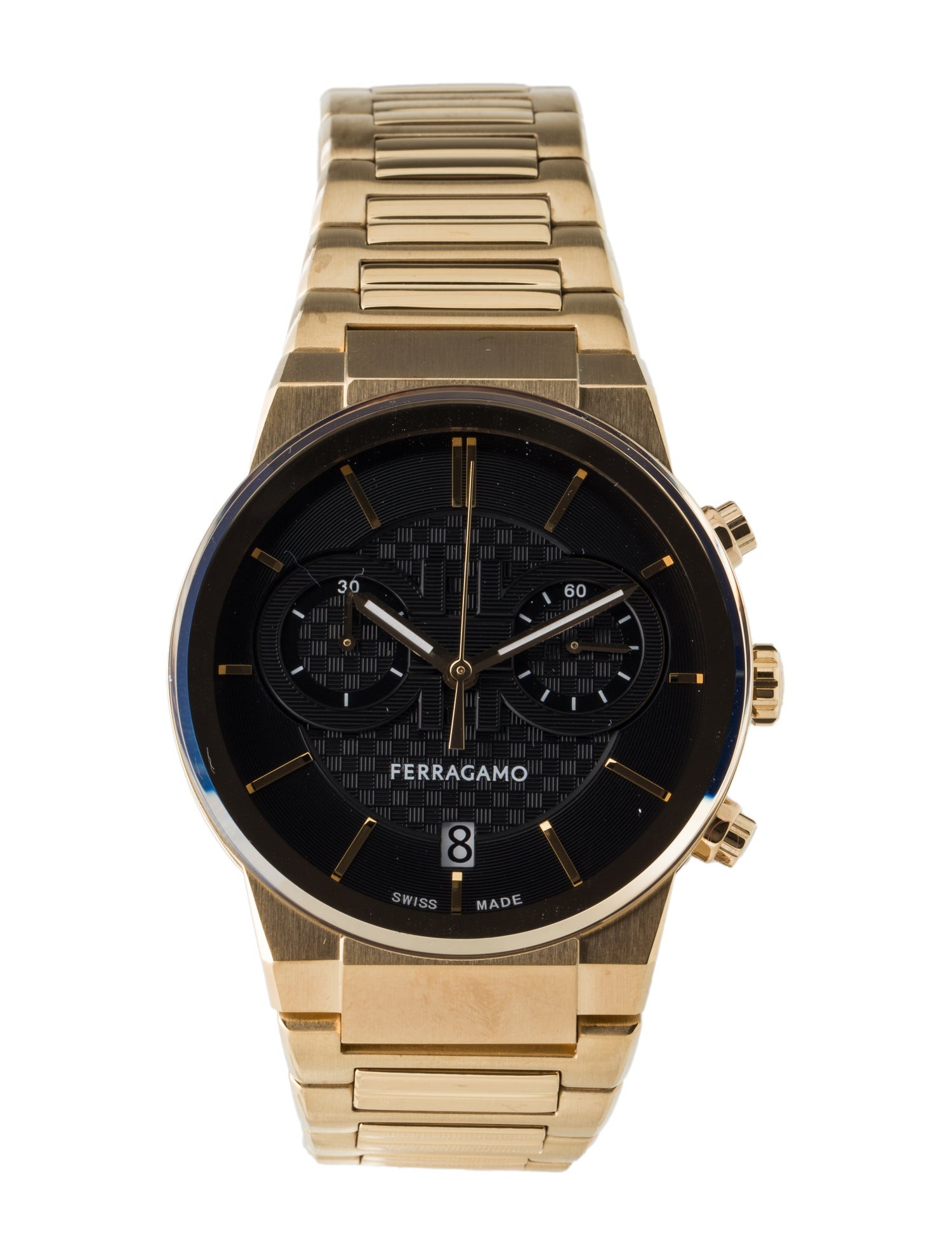 Salvatore Ferragamo Sapphire Chrono Watch - SFME01323 | The RealReal