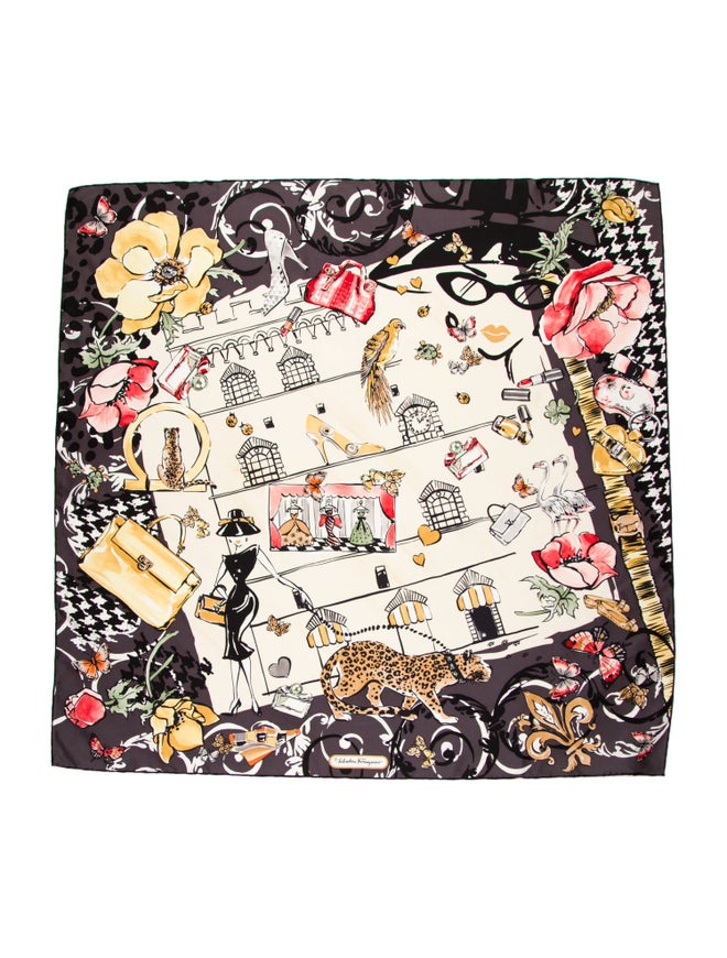 Hermès Toucans De Paradis Silk Shawl - Blue Scarves and Shawls, Accessories - HER681972 | The ...