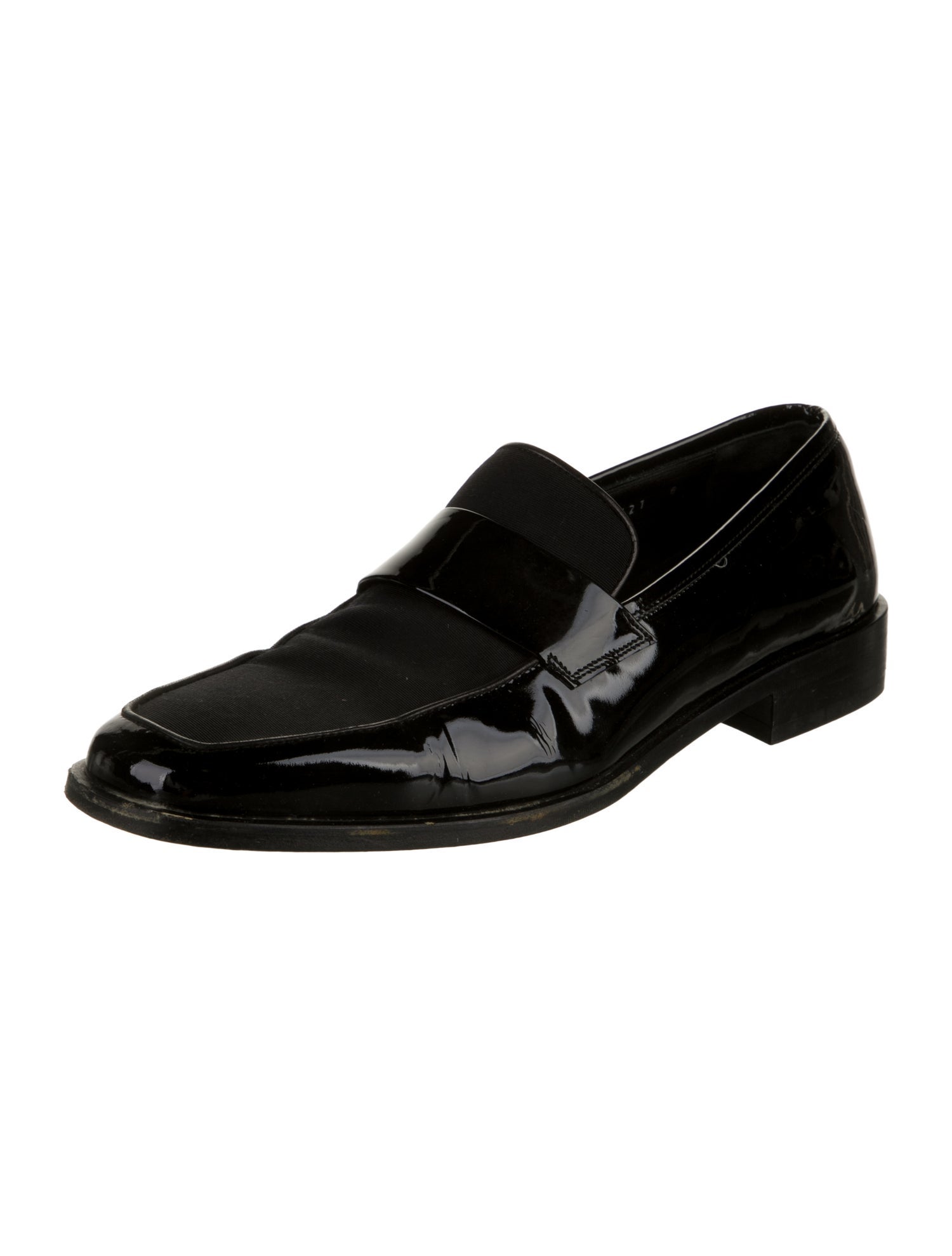 Ferragamo Leather Dress Loafers - Black Loafers, Shoes - FRGMO22572 | The RealReal