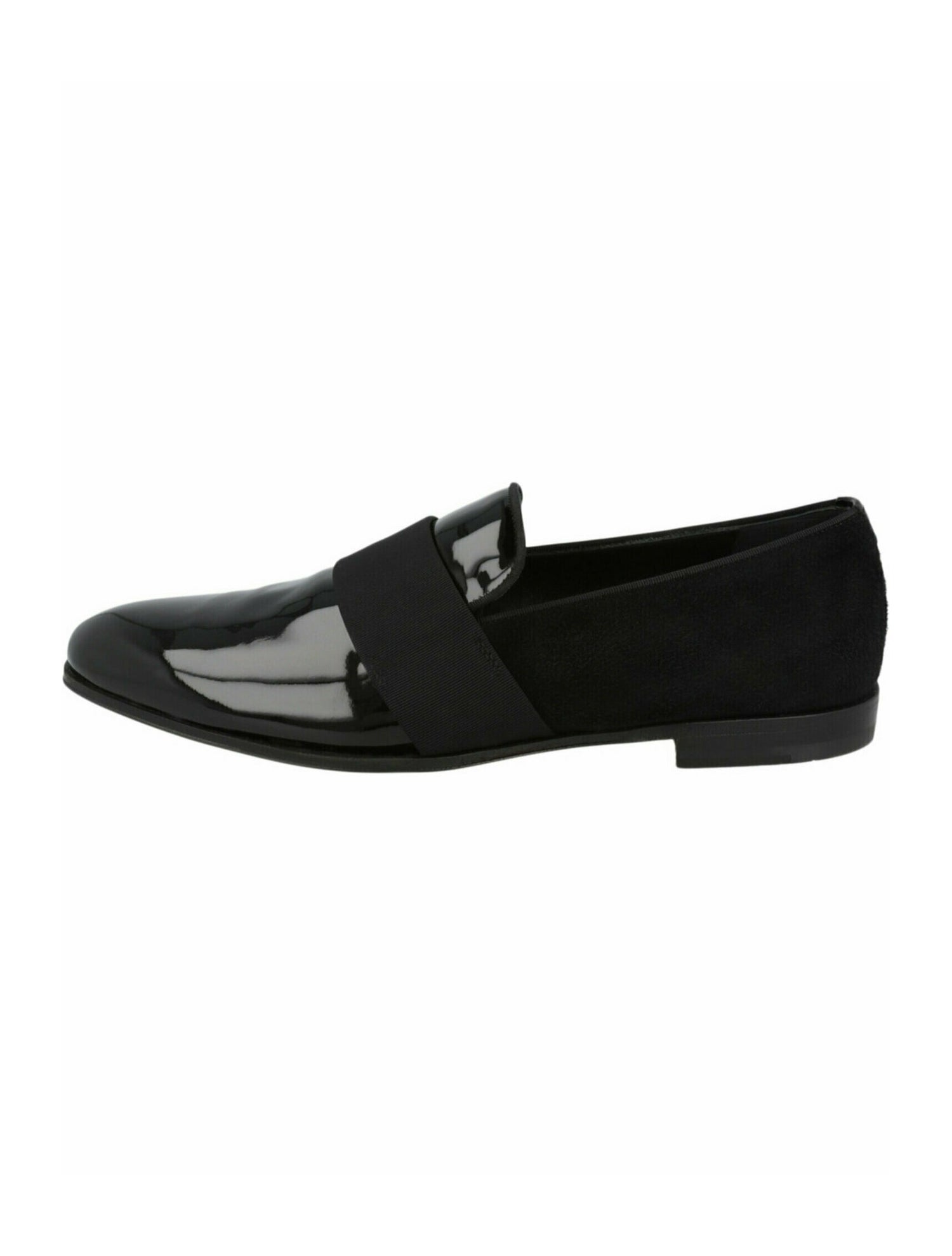 Ferragamo Patent Leather Dress Loafers - Black Loafers, Shoes - FRGMO26104 | The RealReal