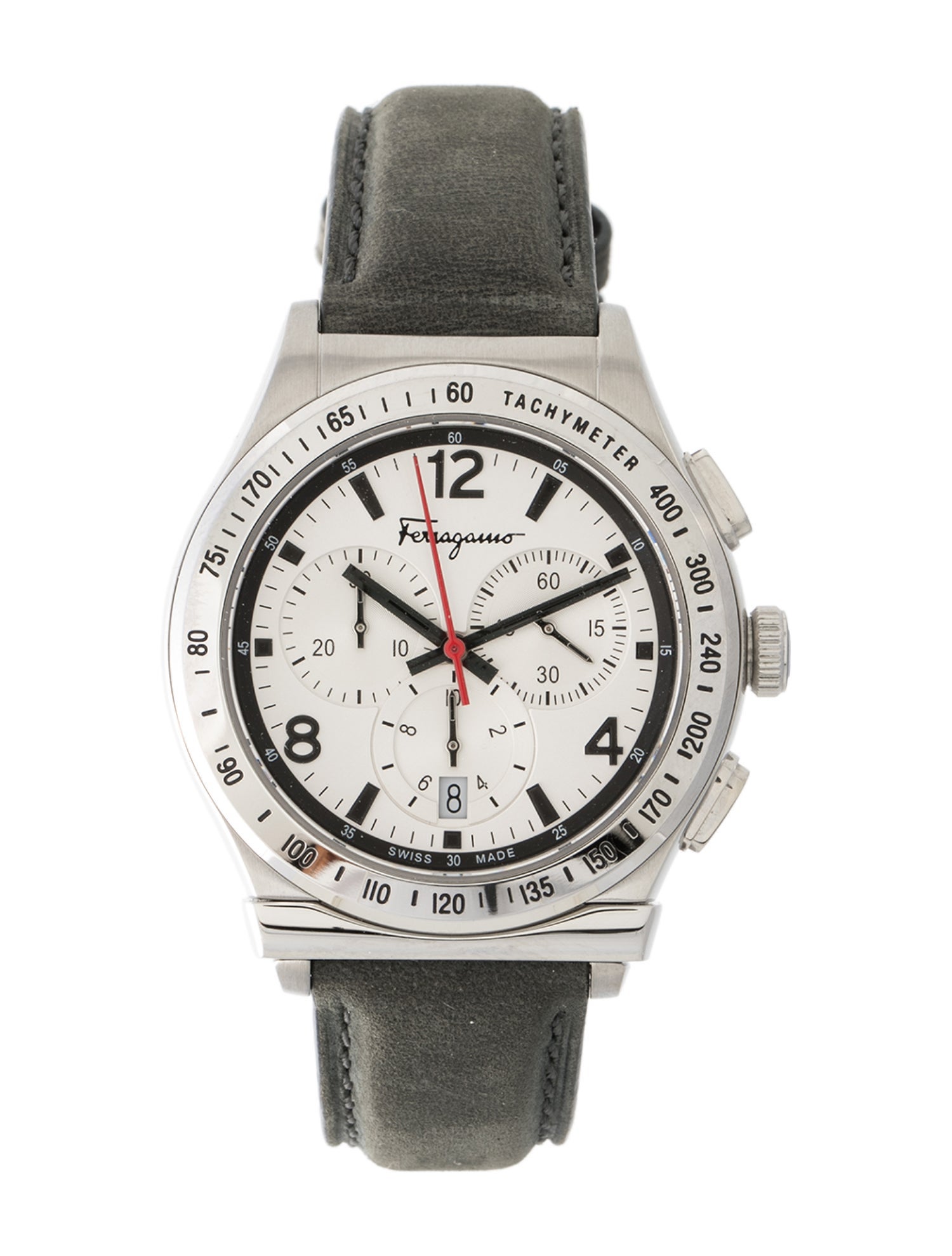 Salvatore Ferragamo 1898 Chrono Watch - SFDK00619 | The RealReal