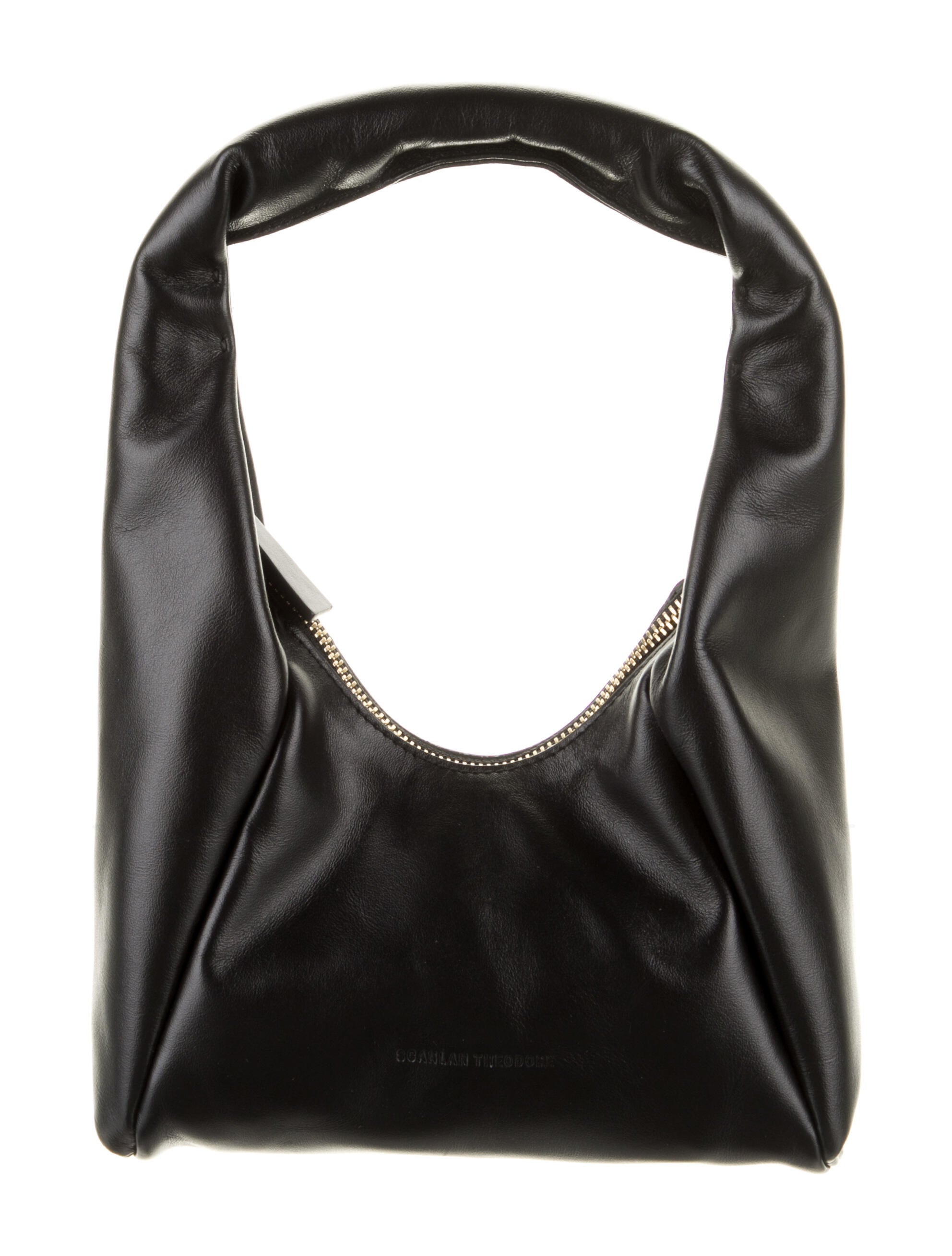 Scanlan Theodore Leather Handle Bag - Black Handle Bags, Handbags ...