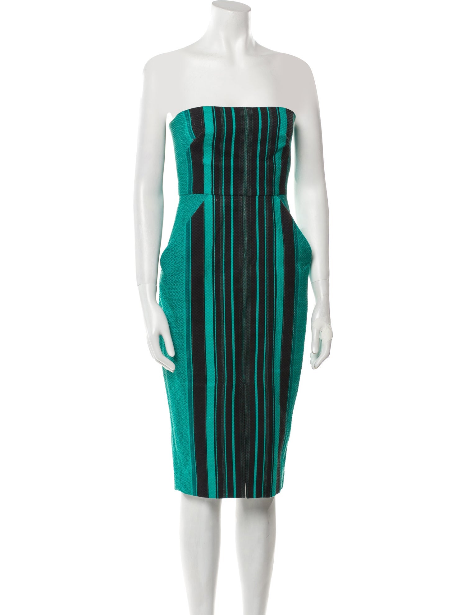 Scanlan Theodore Striped Mini Dress - Blue Dresses, Clothing ...