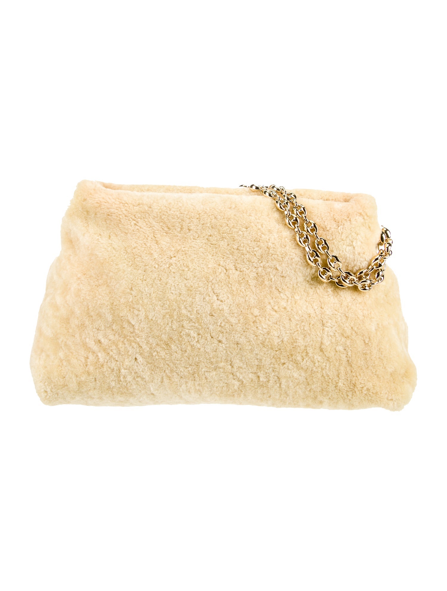 Scanlan Theodore Shearling Top Handle Bag - Neutrals Handle Bags ...