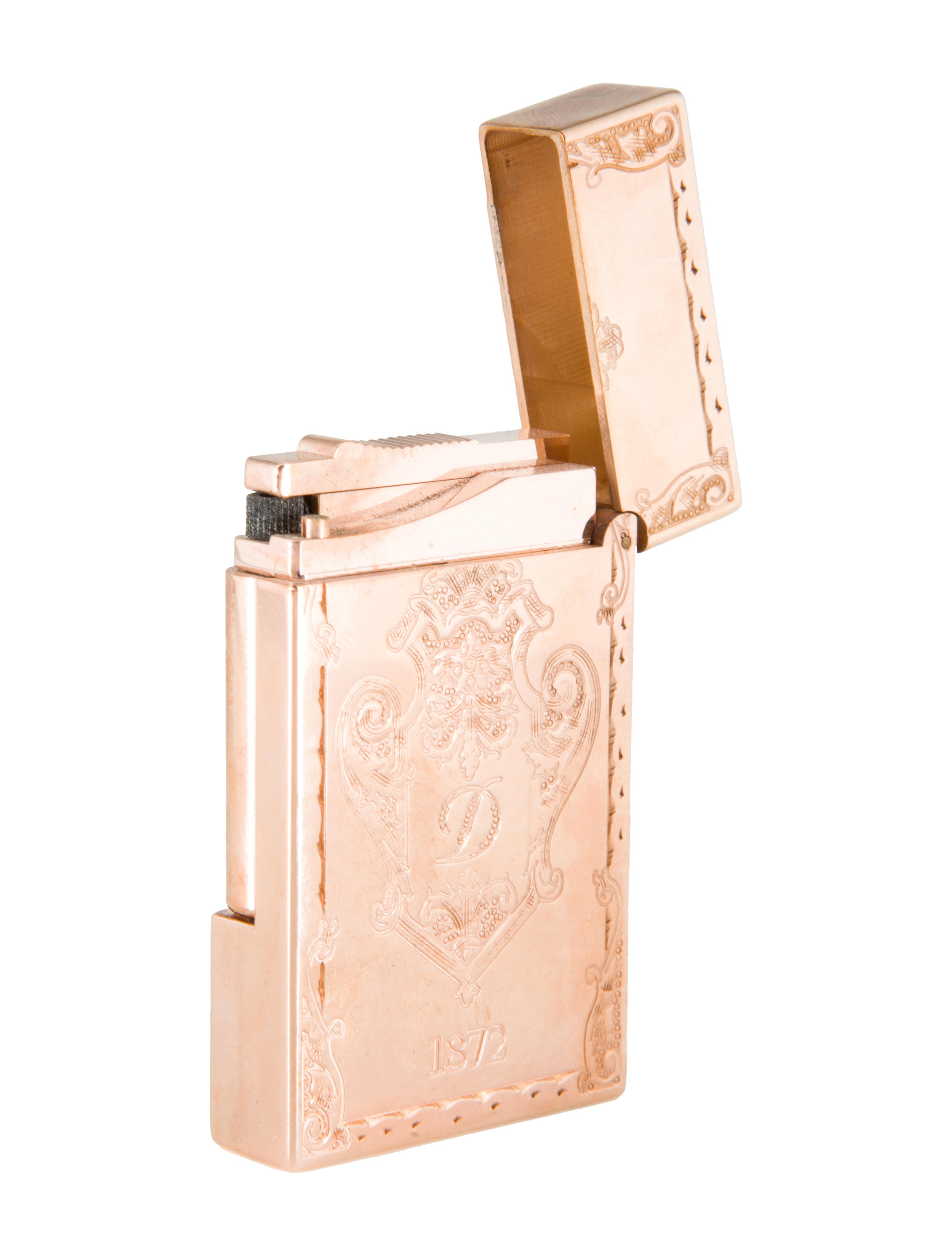 S.T. Dupont Paris 1872 140th Anniversary Lighter - Pink Decorative ...
