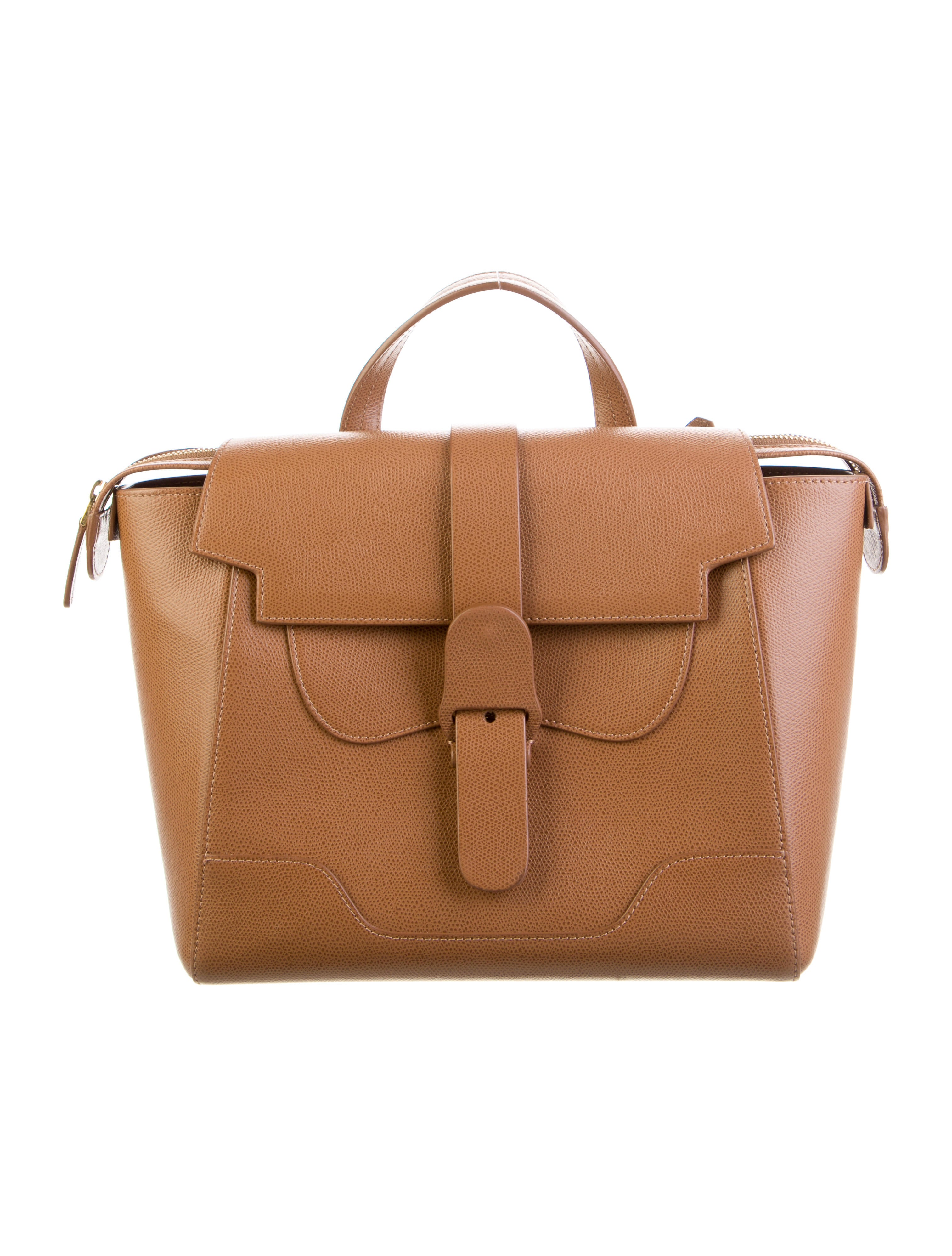 Senreve Caviar Leather The Maestra Backpack. - Brown Backpacks ...