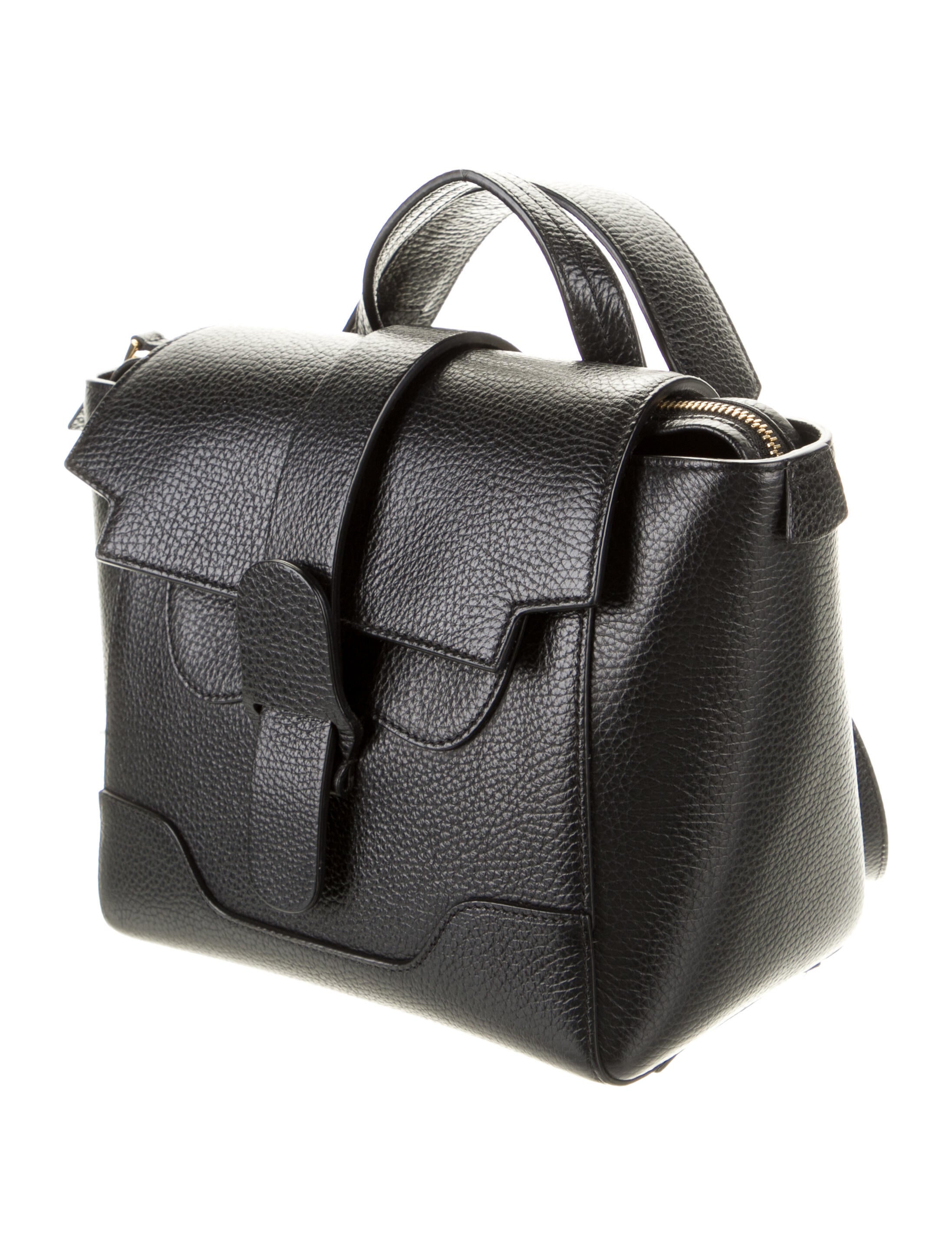 Senreve Leather Convertible Backpack - Black Backpacks, Handbags ...