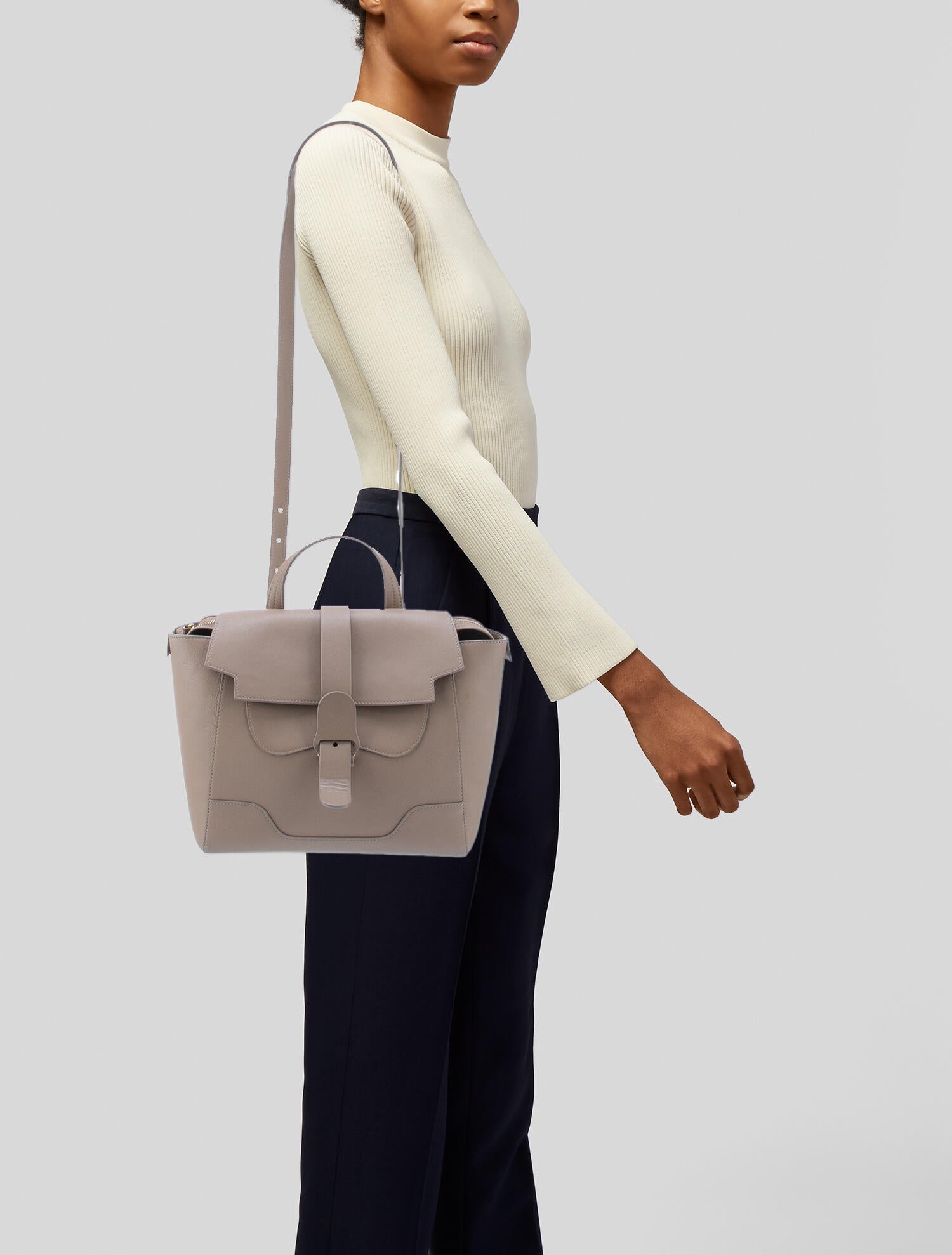 Senreve Maestra Leather Backpack - Neutrals Backpacks, Handbags ...